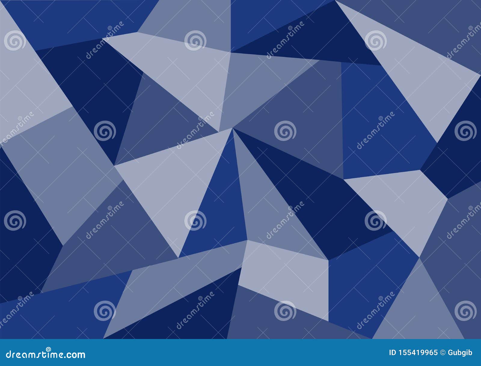 Polygon Pattern Background with Blue Colors Stock Vector - Illustration ...