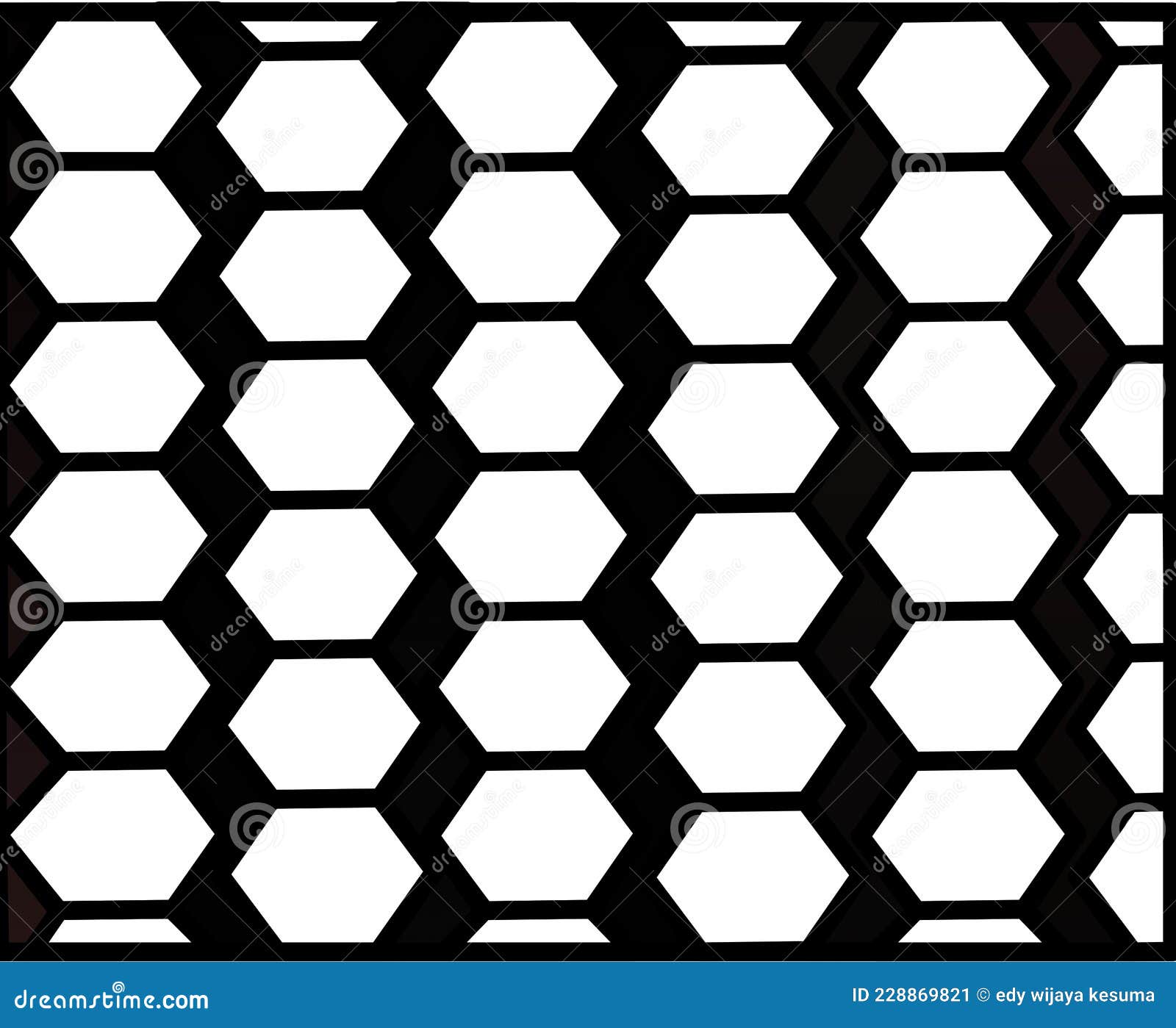 Polygon Pattern in Black and White Background. Illustration Image for ...