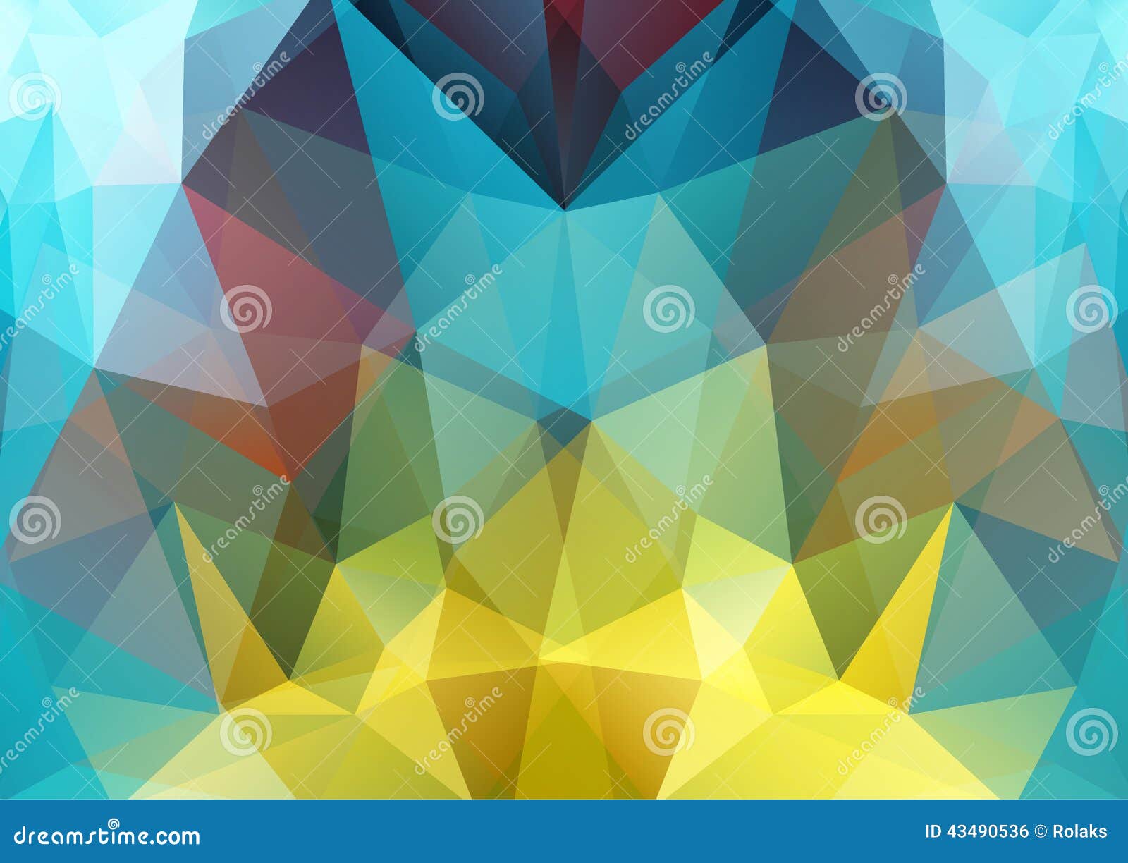 Polygon Semi Symmetric Background Stock Illustrations – 1 Polygon Semi ...