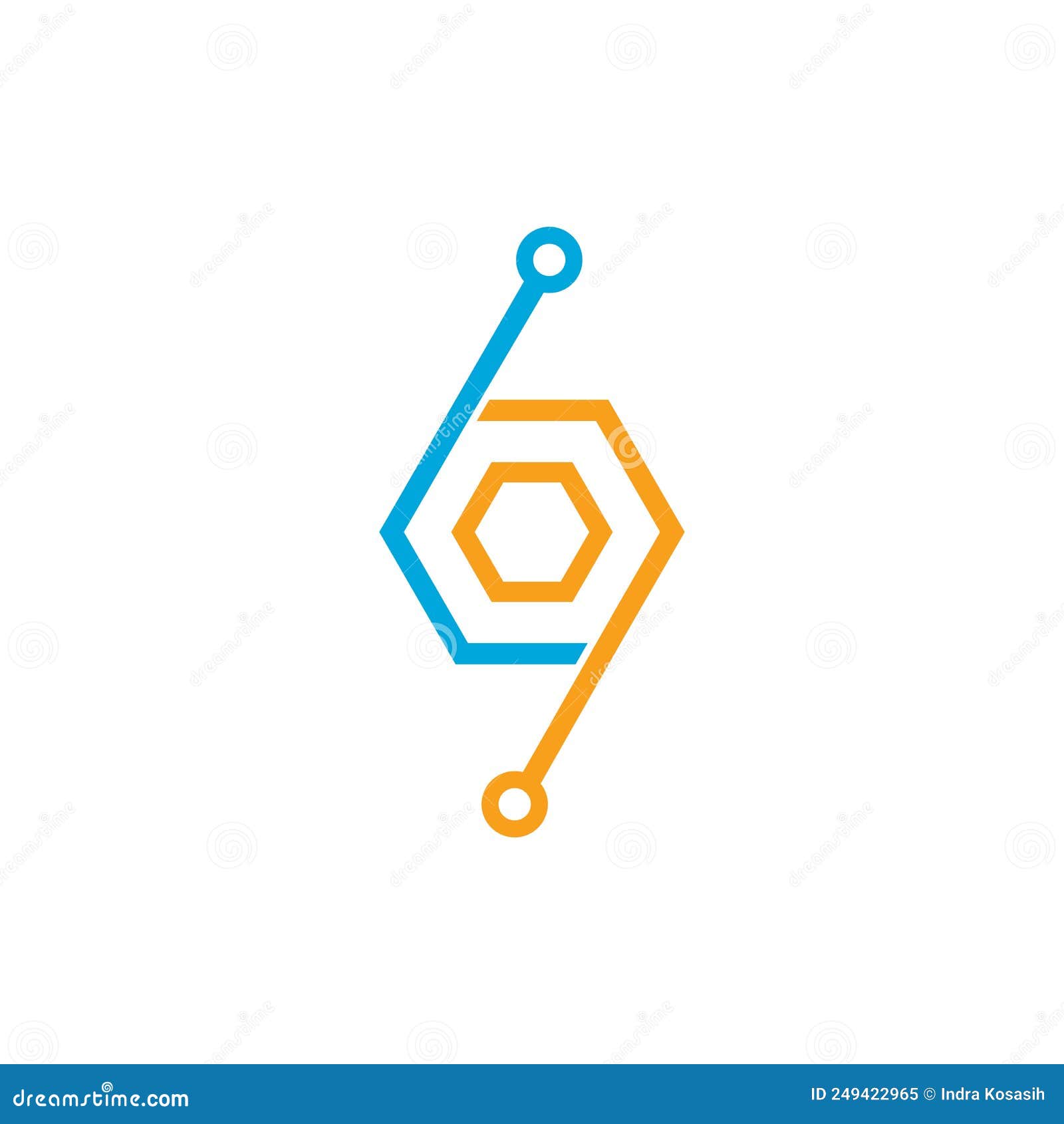 Polygon Technology Symbol Logo Vector Icon Illustration Stock Vector ...