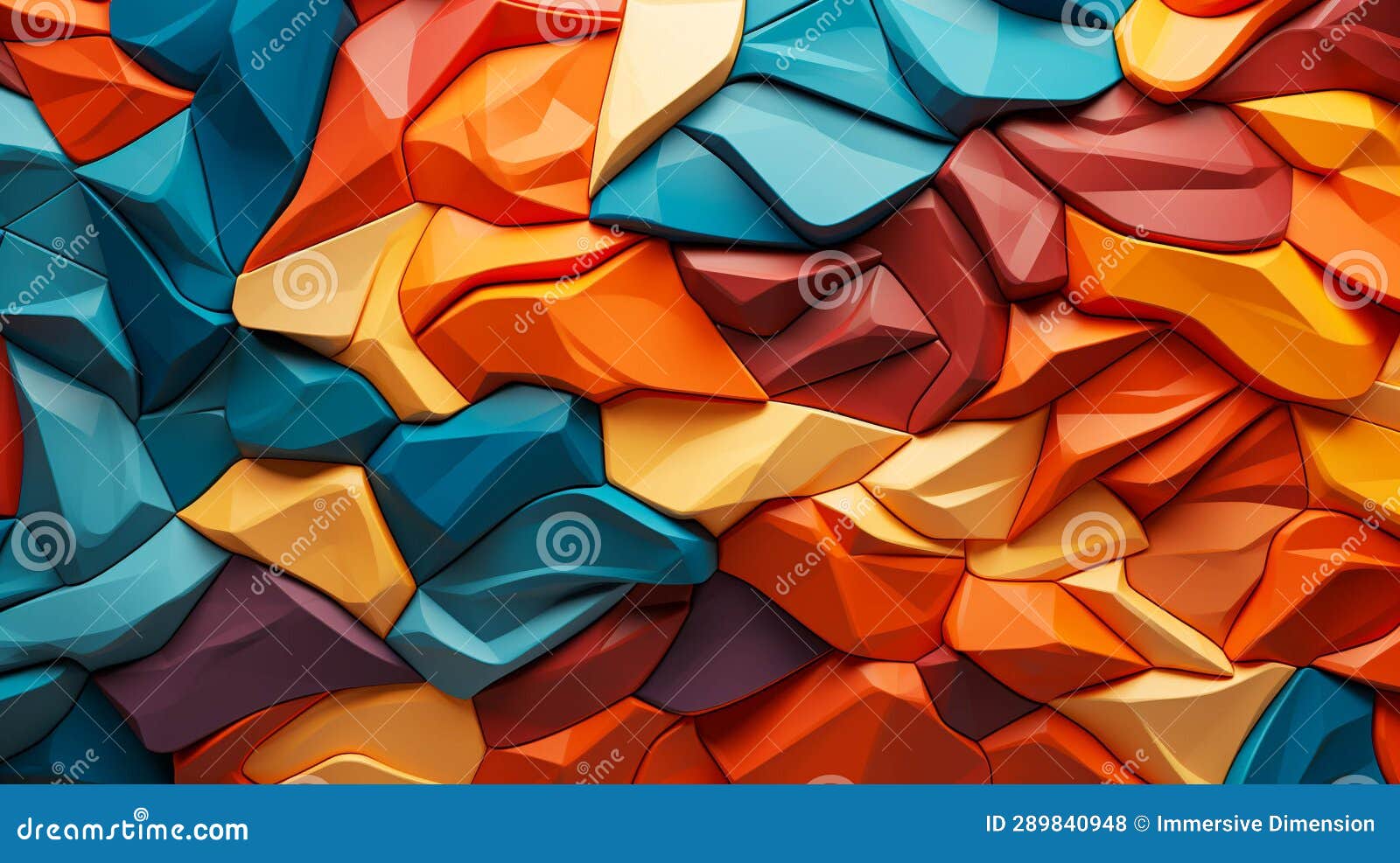 Polygon Textured Stone Abstract. Abstract Vivid Textured Surfaces ...