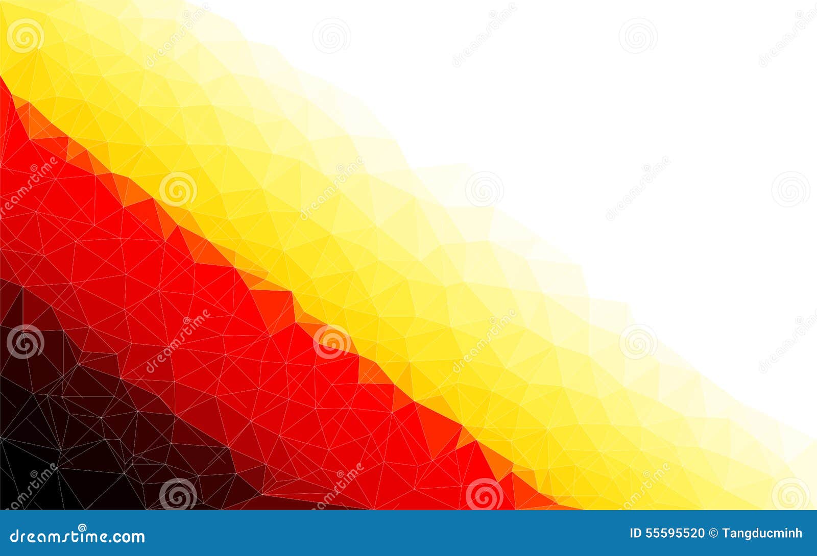 Polygon Vector Background of Germany Stock Vector - Illustration of ...
