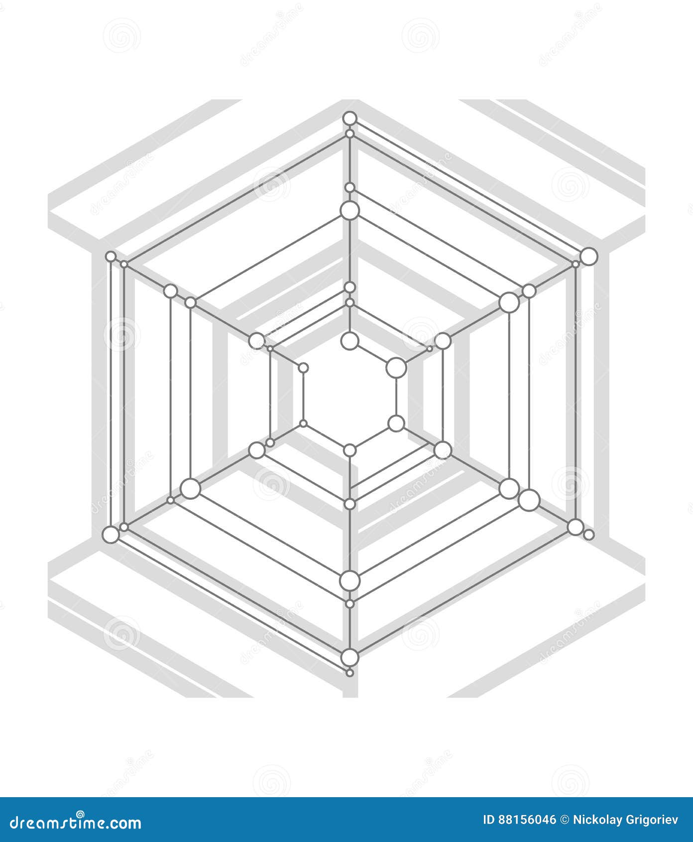 Polygon vector background stock vector. Illustration of future - 88156046