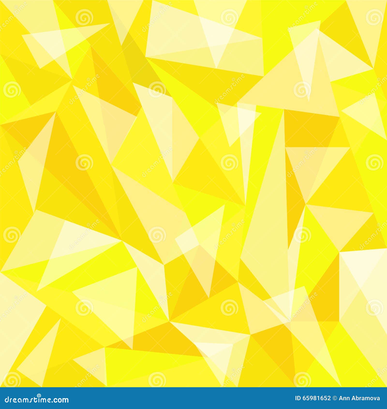 Polygon yellow background stock vector. Illustration of citric - 65981652