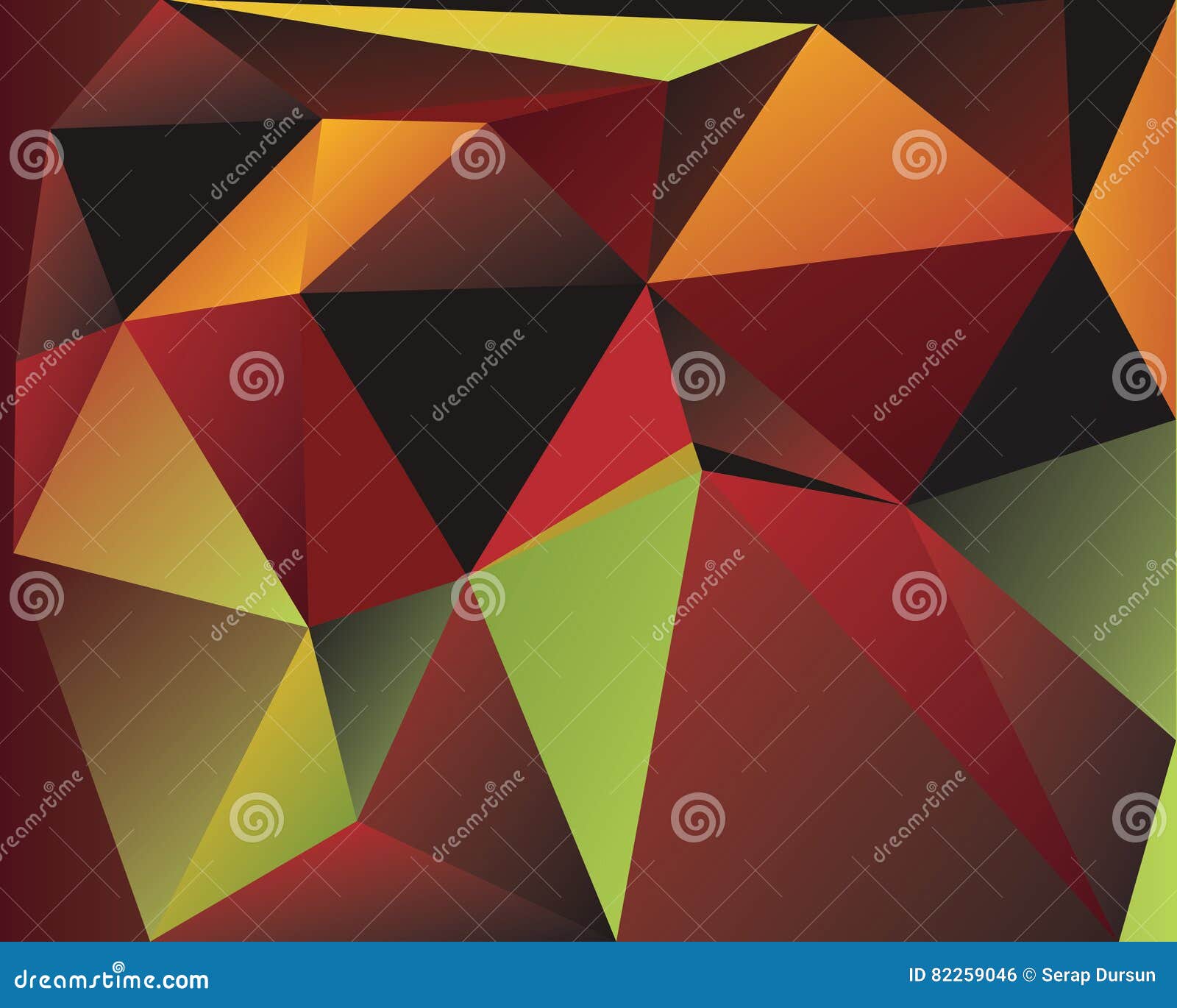 Polygonal Abstract Background Stock Vector - Illustration of copyspace ...