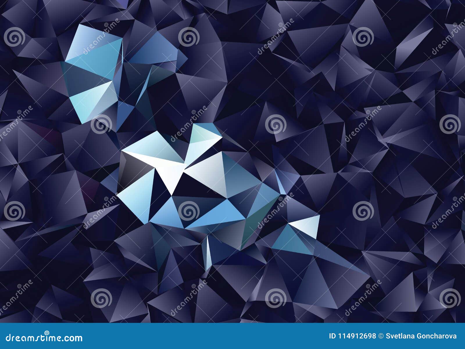 Polygonal Abstract Background. . Vector Clip Art. Stock Vector ...