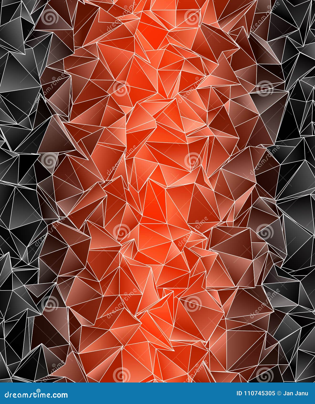 Polygonal Background. Abstract Triangulated Texture Stock Illustration ...