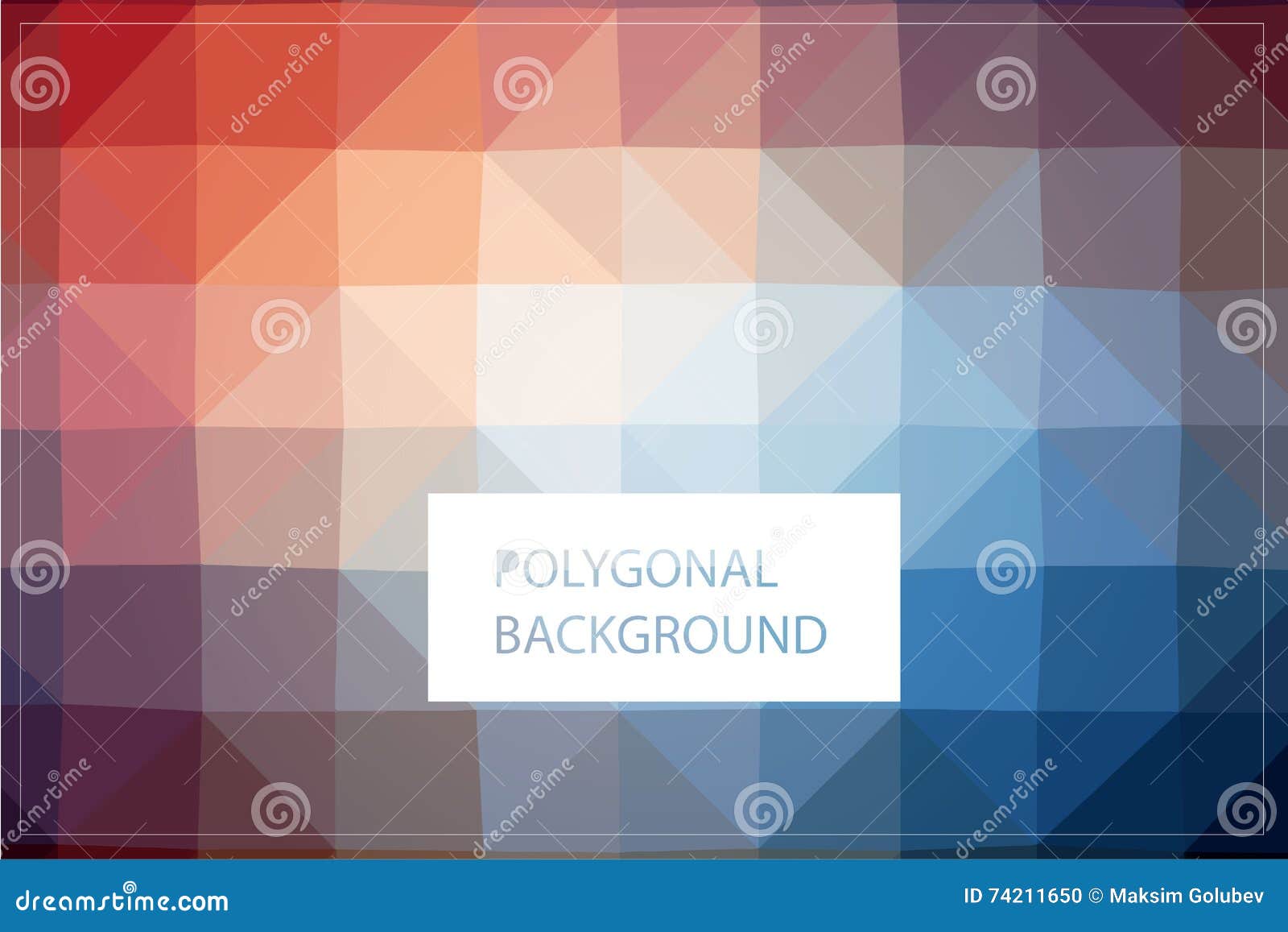Polygonal Background Mockup Stock Vector - Illustration of modern ...