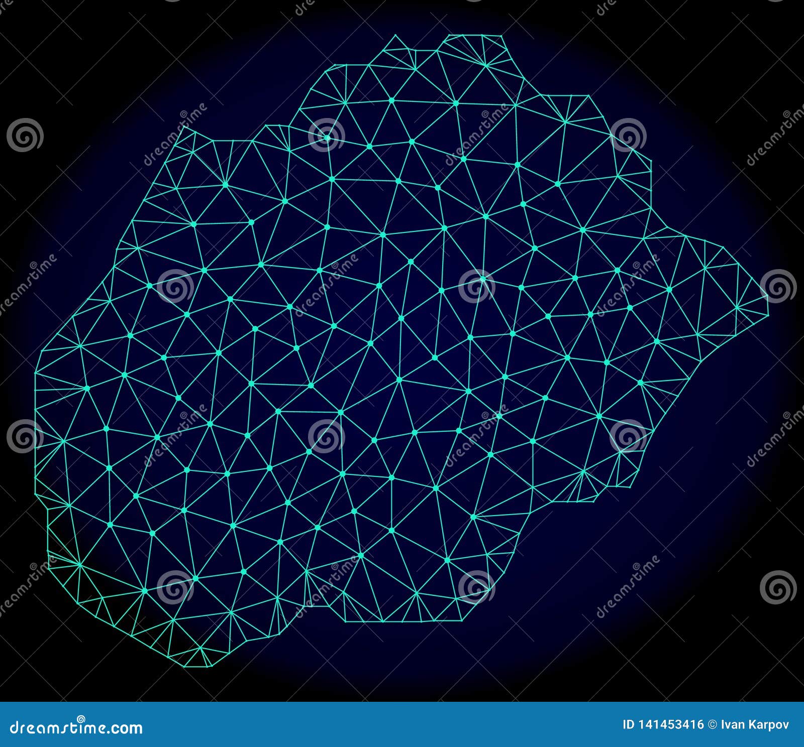 Polygonal Carcass Mesh Vector Abstract Map of Alegranza Island Stock ... Polygonal Carcass Mesh Vector Abstract Map of Alegranza Island Stock ...