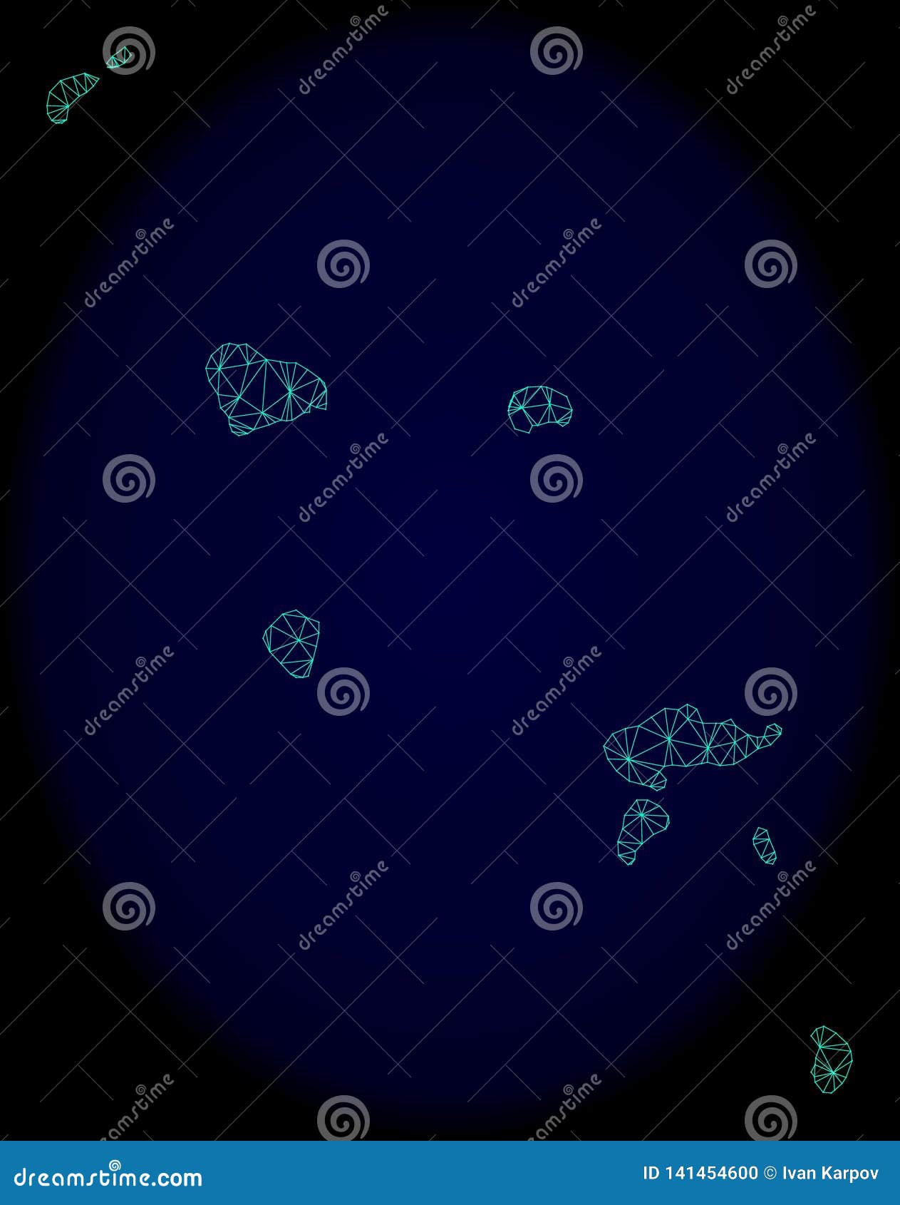 Carcass Map Of Marquesas Islands Royalty-Free Stock Photo ...