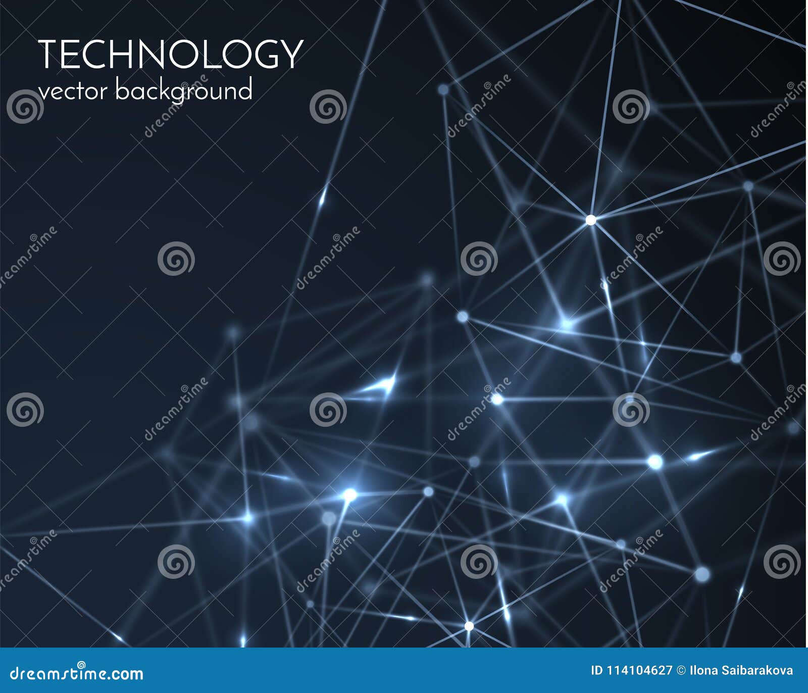 Polygonal Connections Vector Background. EPS10. Stock Vector ...