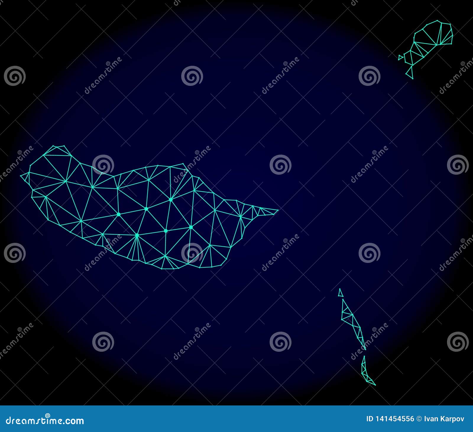 Polygonal 2D Mesh Vector Abstract Map of Madeira Islands Stock Vector ... Polygonal 2D Mesh Vector Abstract Map of Madeira Islands Stock Vector ...