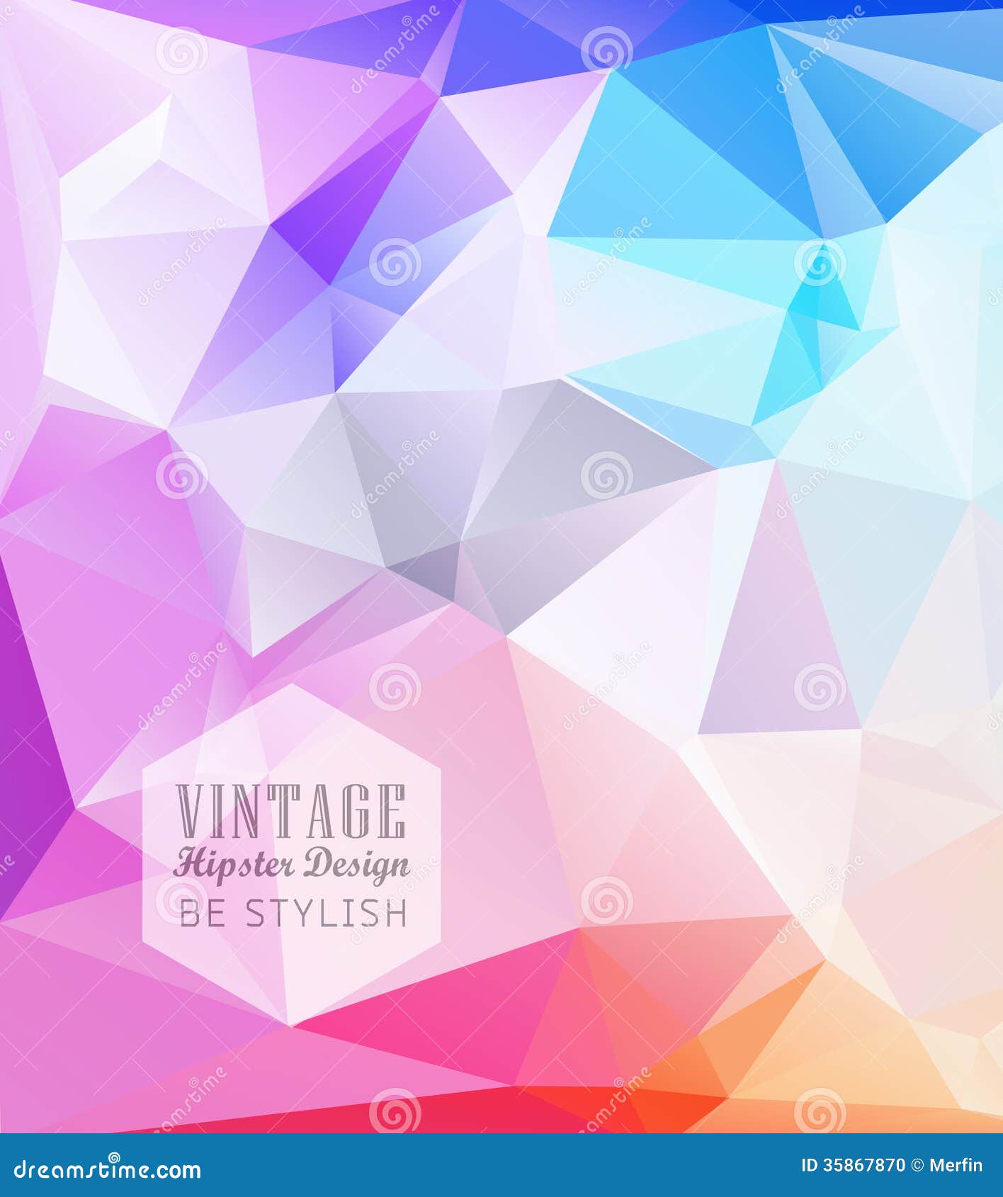 Polygonal design stock vector. Illustration of creative - 35867870