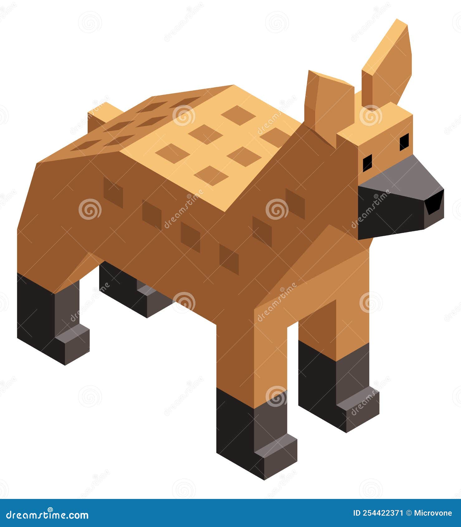 Isometric Animal Park Set Cartoon Vector | CartoonDealer.com #141065301