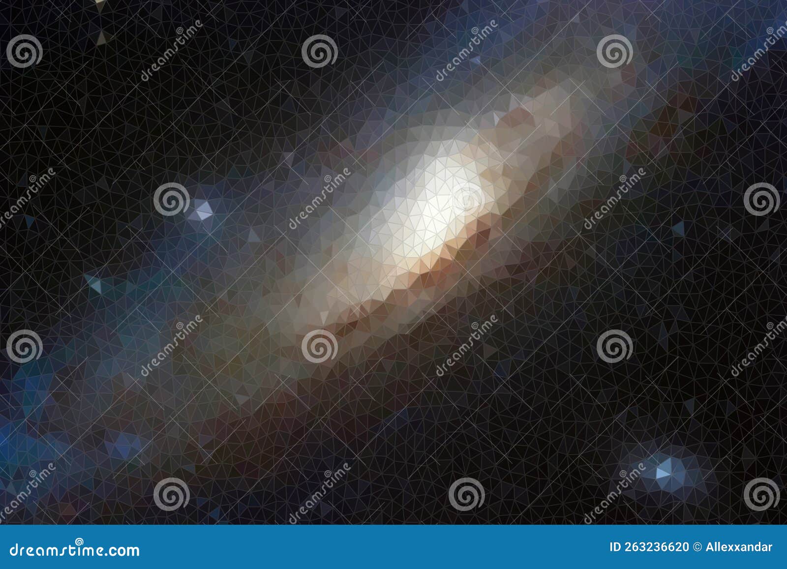 Polygonal Galaxy, Andromeda Galaxy, Spiral Galaxy Constellation Of ...