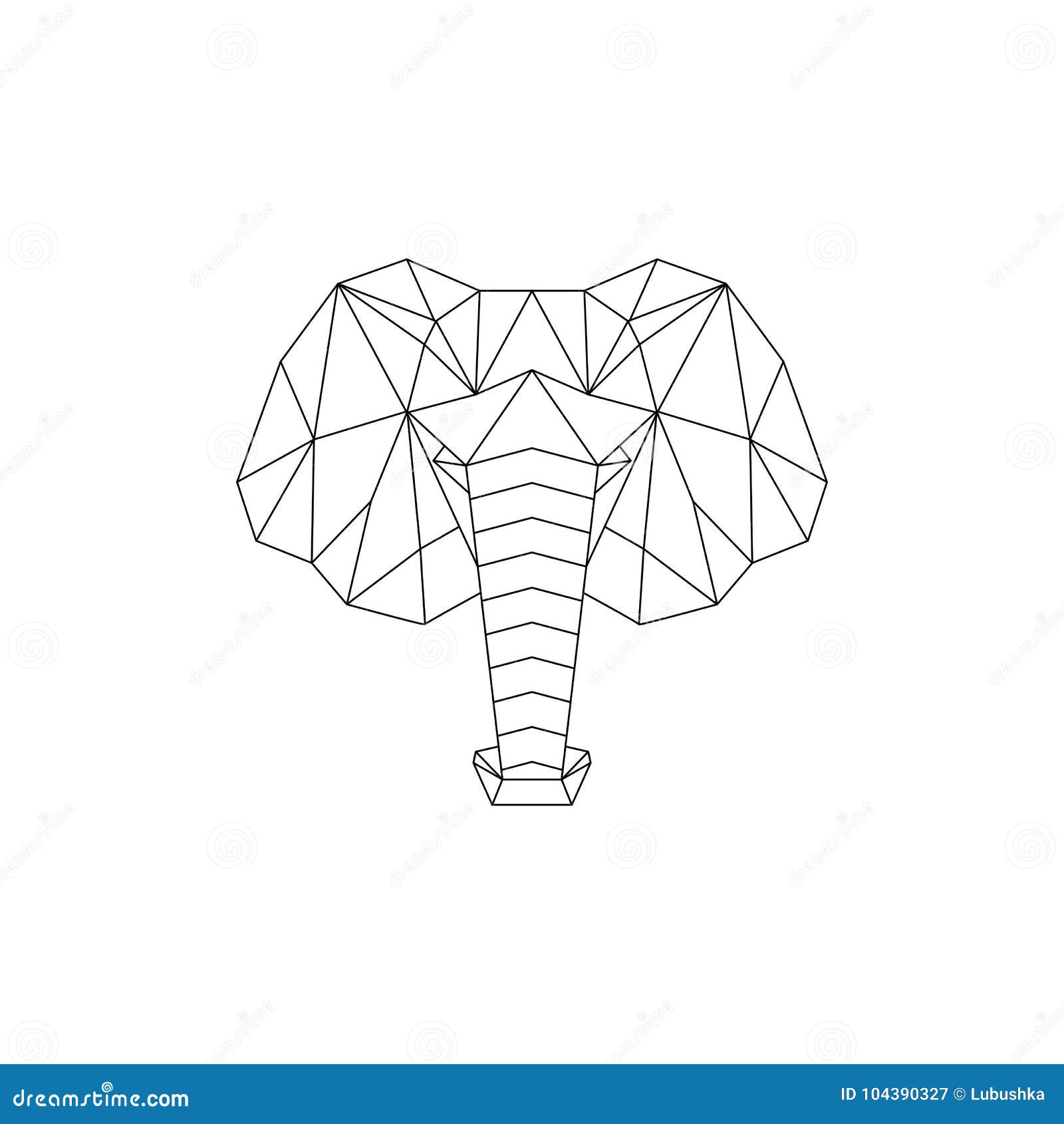 Polygonal Geometric Animals Stock Vector - Illustration of nature, sign ...