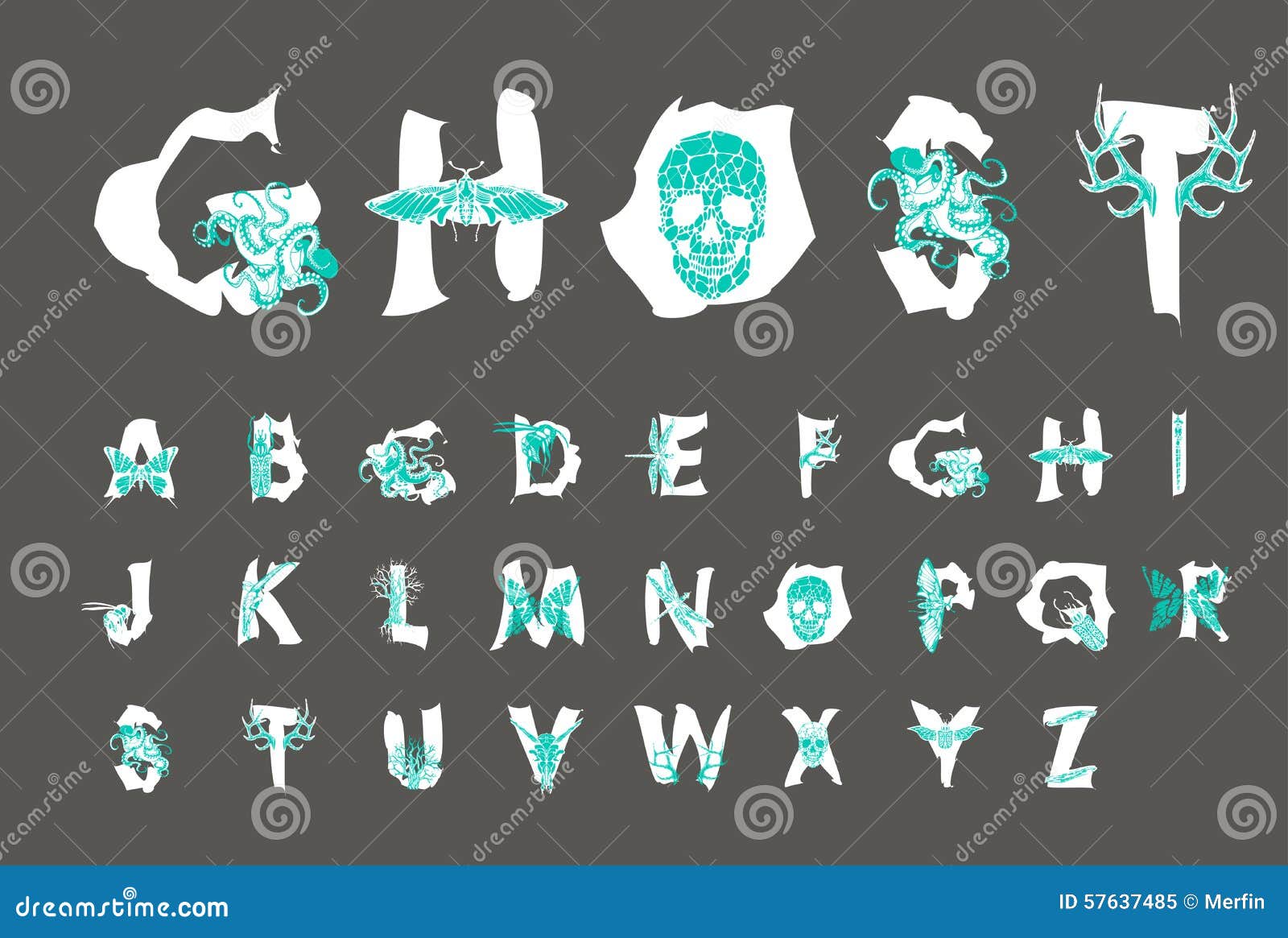 Polygonal geometric font stock vector. Illustration of decoration ...