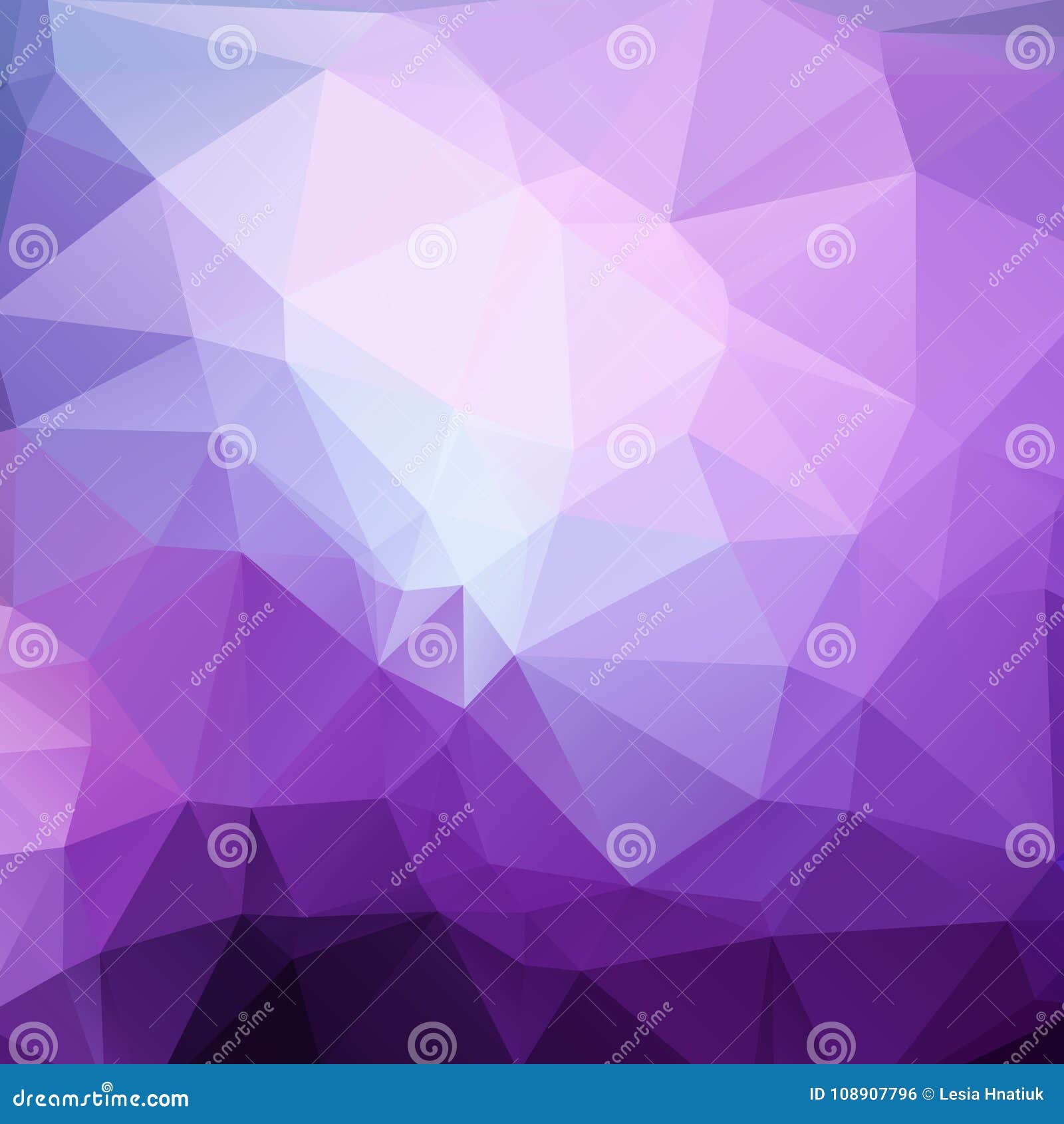 Polygonal Geometric Violet Background. Stock Illustration ...