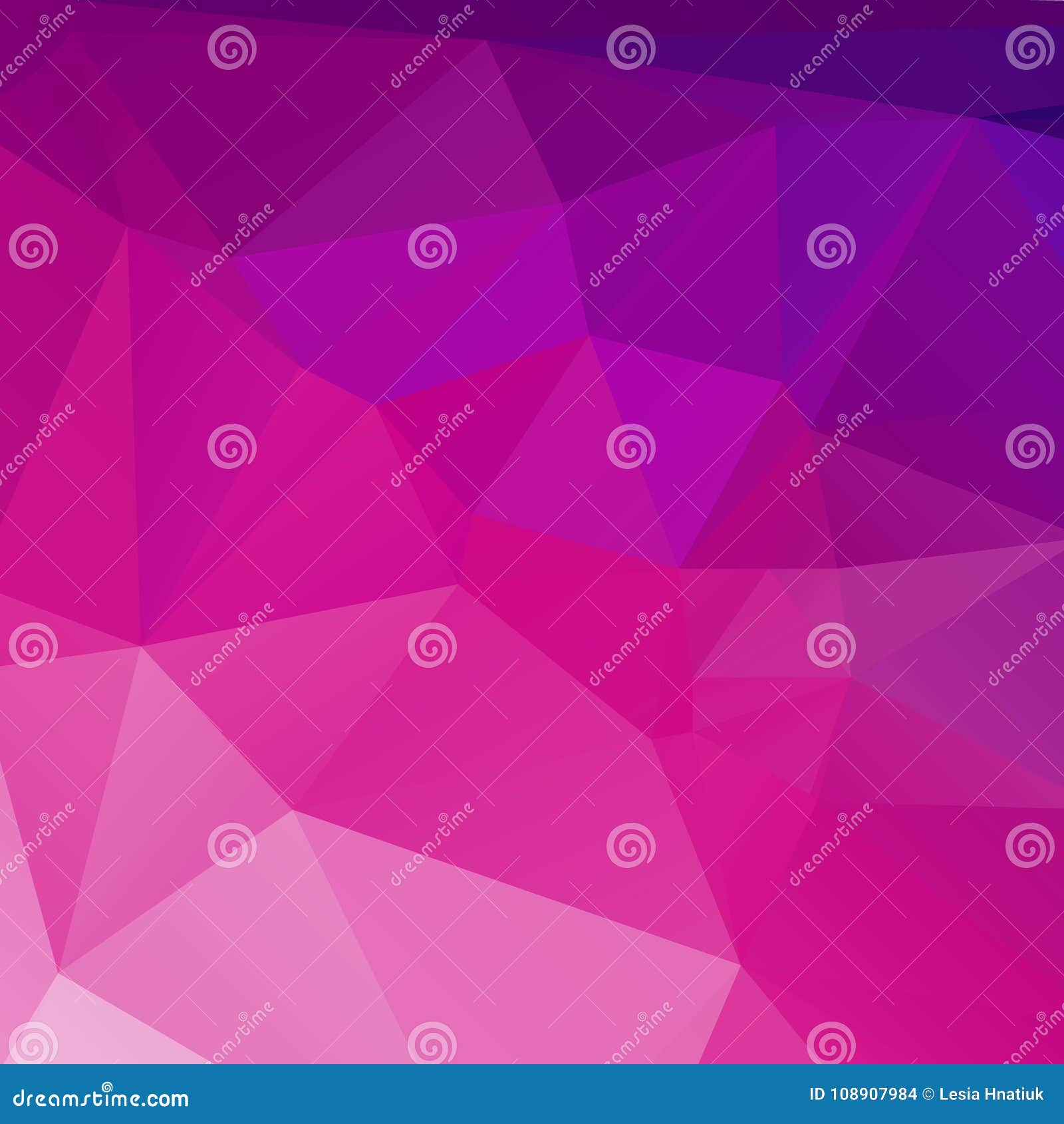 Polygonal Geometric Violet Background. Stock Illustration ...