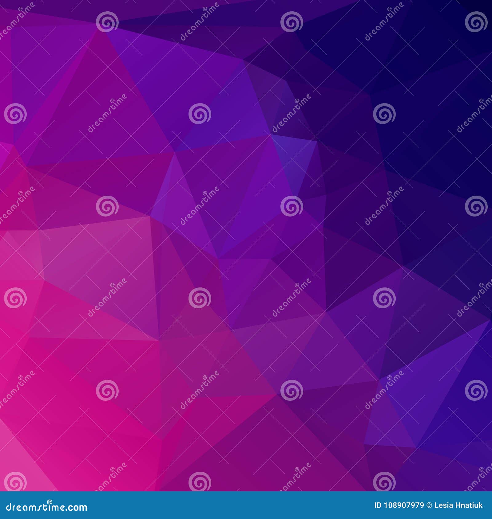 Polygonal Geometric Violet Background. Stock Illustration ...