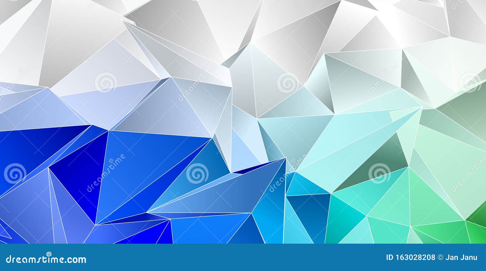 Polygonal Geometrical Texture, 3D Stock Illustration - Illustration of ...
