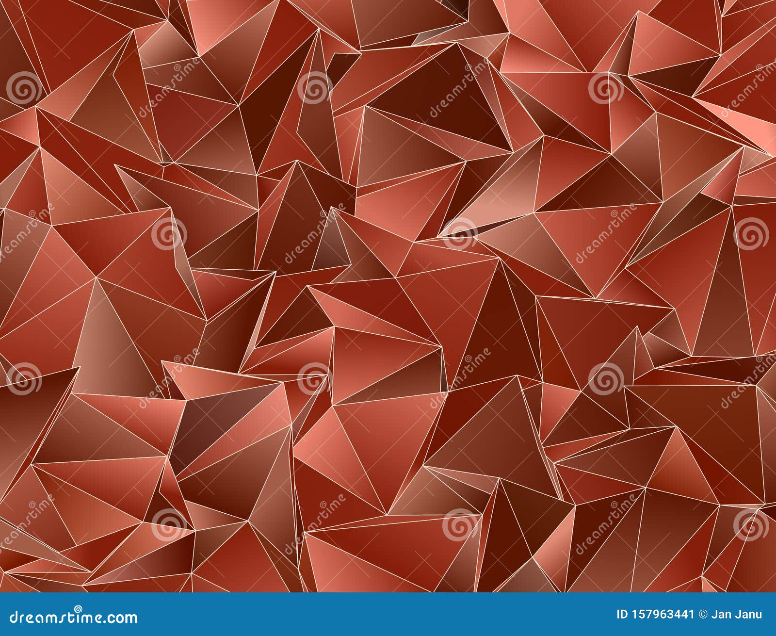 Polygonal Geometrical Texture, 3D Stock Image - Image of gloss ...