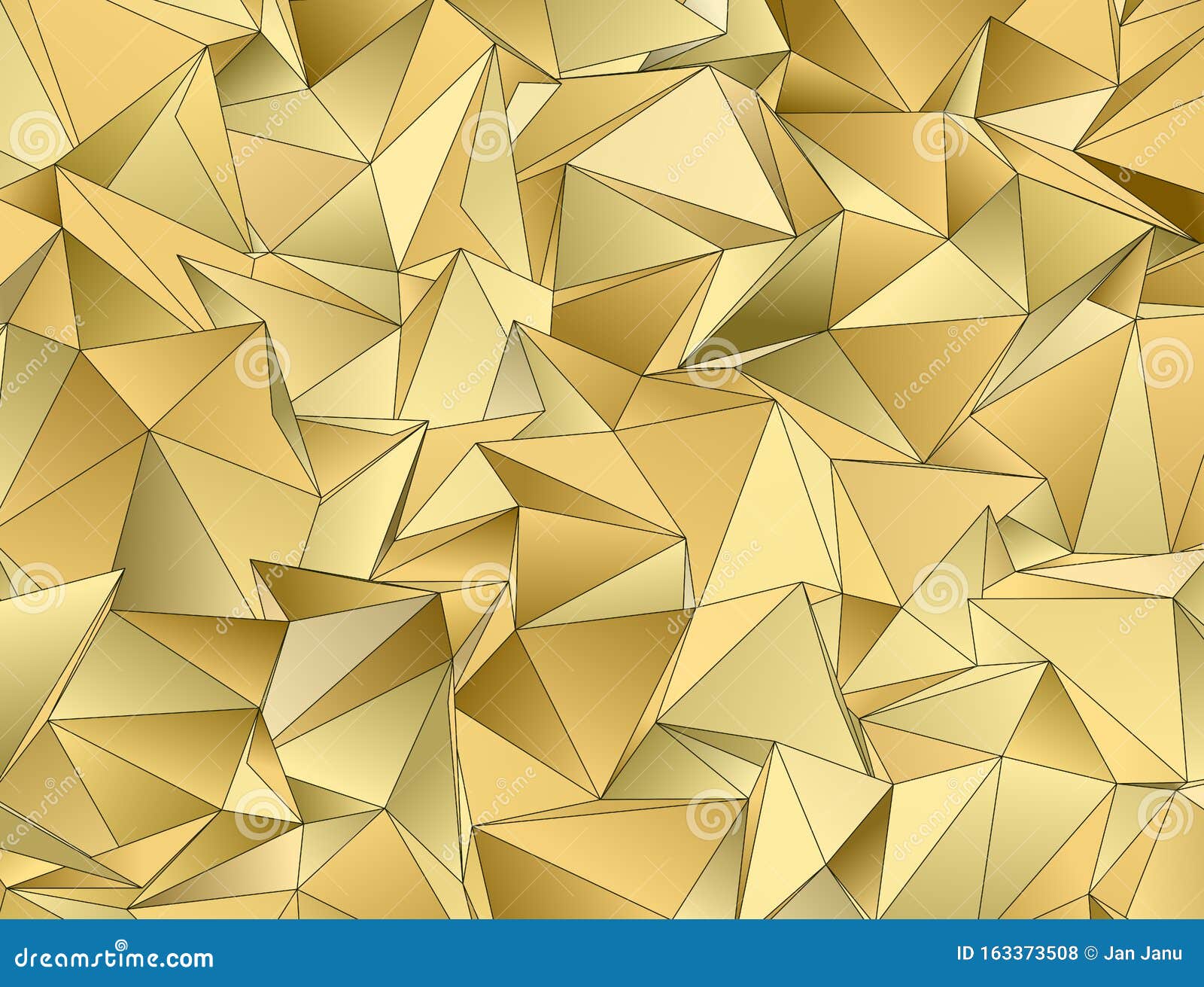 Polygonal Geometrical Texture, 3D Stock Photo - Image of element ...