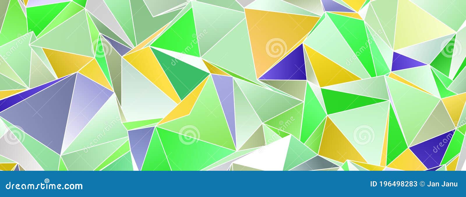 Polygonal Geometrical Texture, 3D Stock Illustration - Illustration of ...