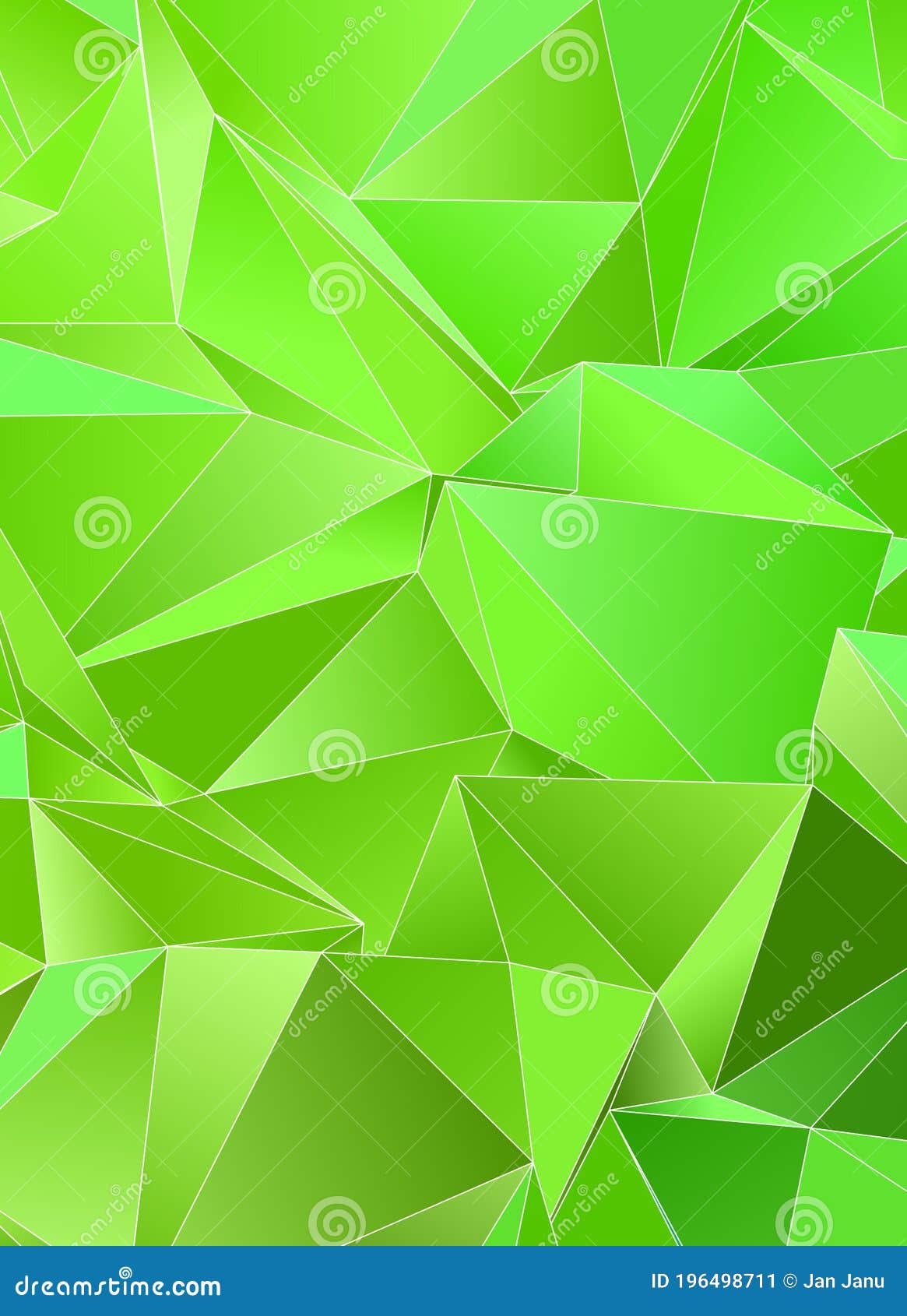 Polygonal Geometrical Texture, 3D Stock Illustration - Illustration of ...