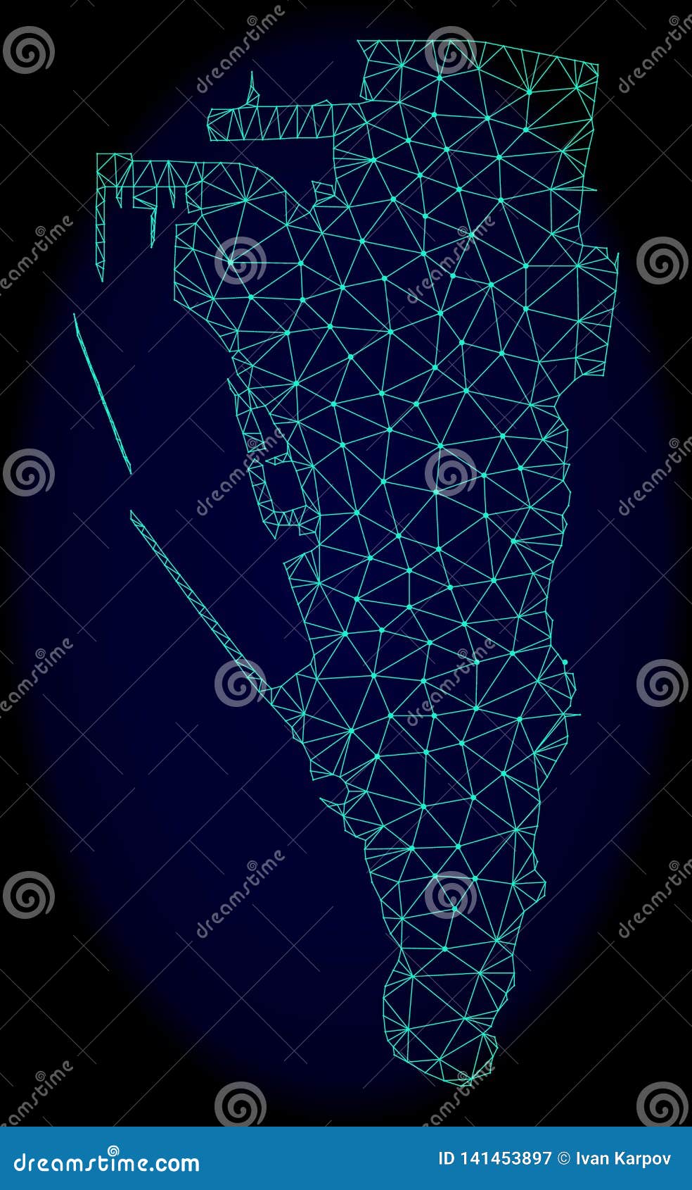 Polygonal Network Mesh Vector Abstract Map of Gibraltar Stock Vector ... Polygonal Network Mesh Vector Abstract Map of Gibraltar Stock Vector ...