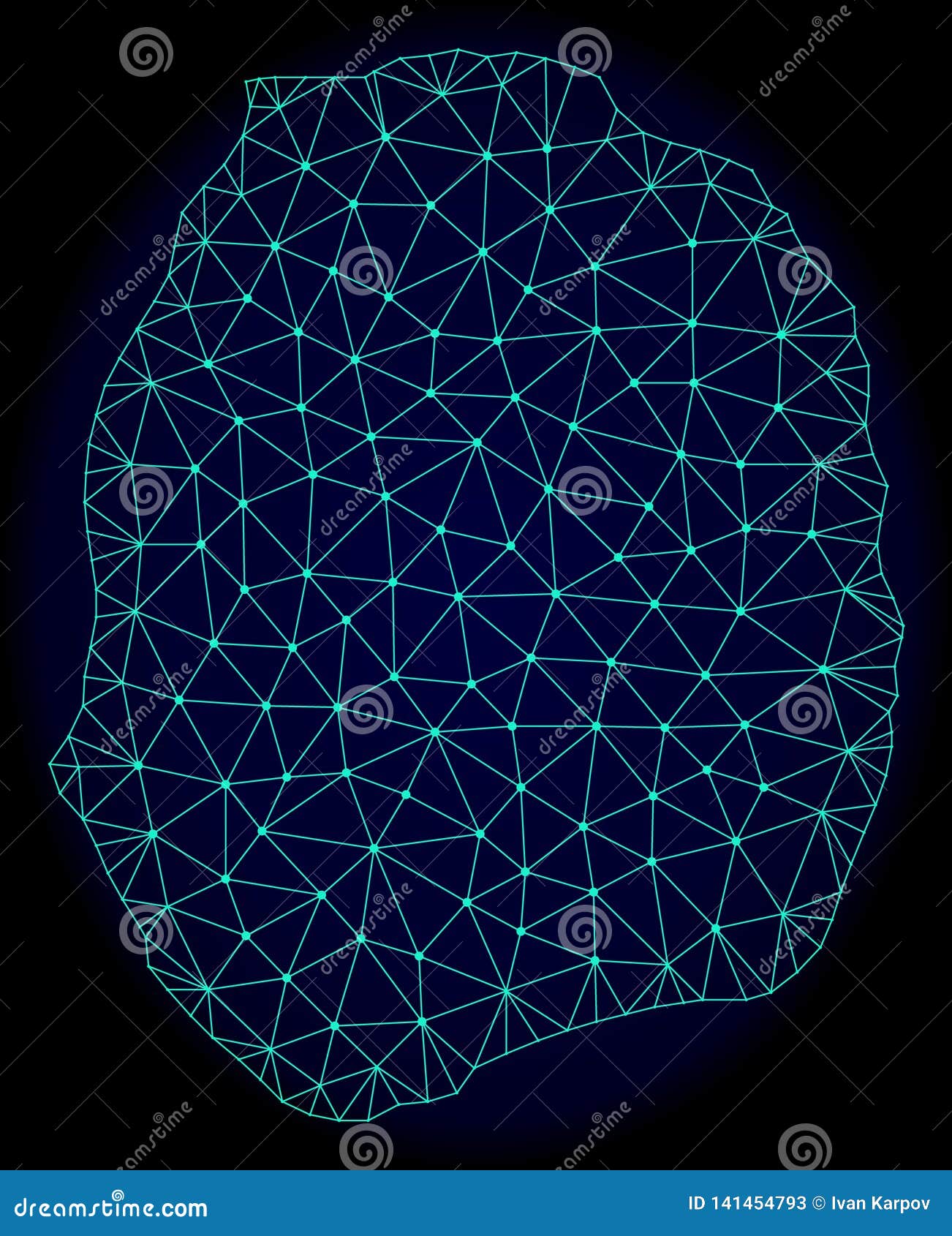 Polygonal Network Mesh Vector Abstract Map of Nevis Island Stock Vector ... Polygonal Network Mesh Vector Abstract Map of Nevis Island Stock Vector ...