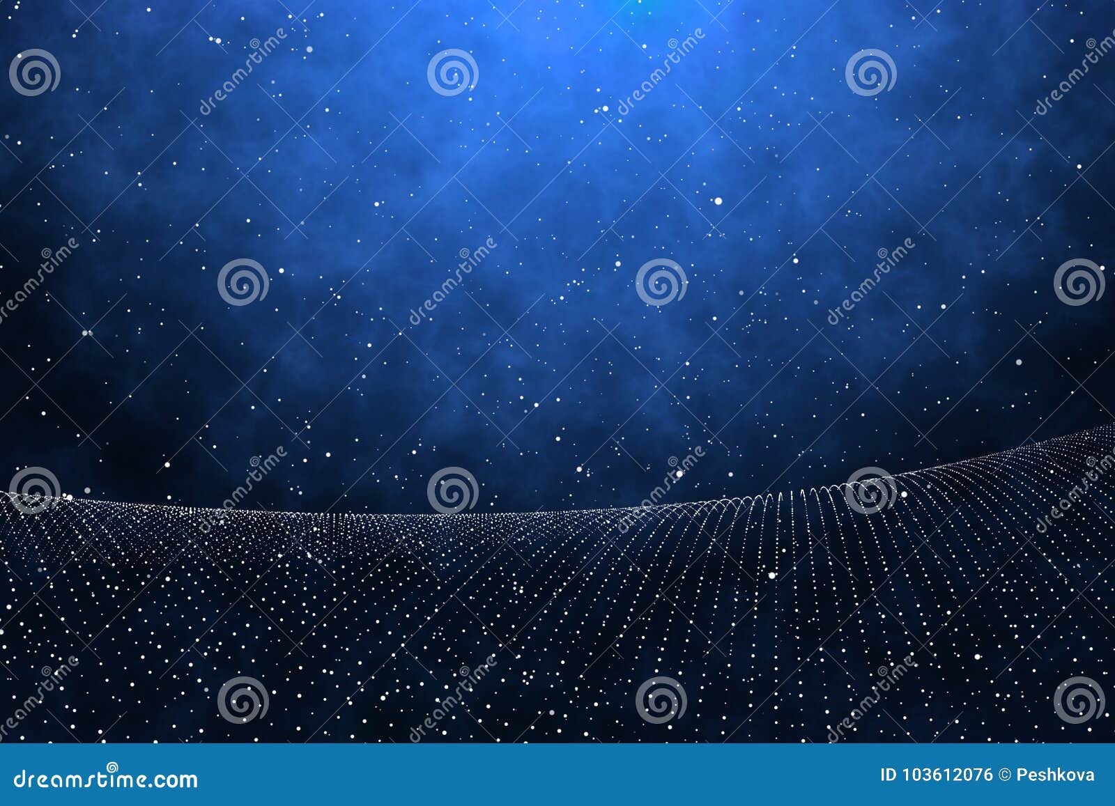 Polygonal Open Space Background Stock Illustration - Illustration of ...