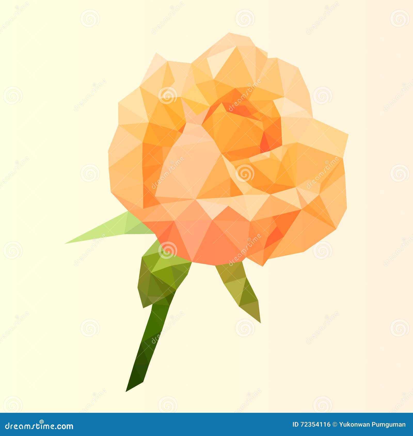 Polygonal Red And Orange Background - Low Poly Texture - Polygon ...