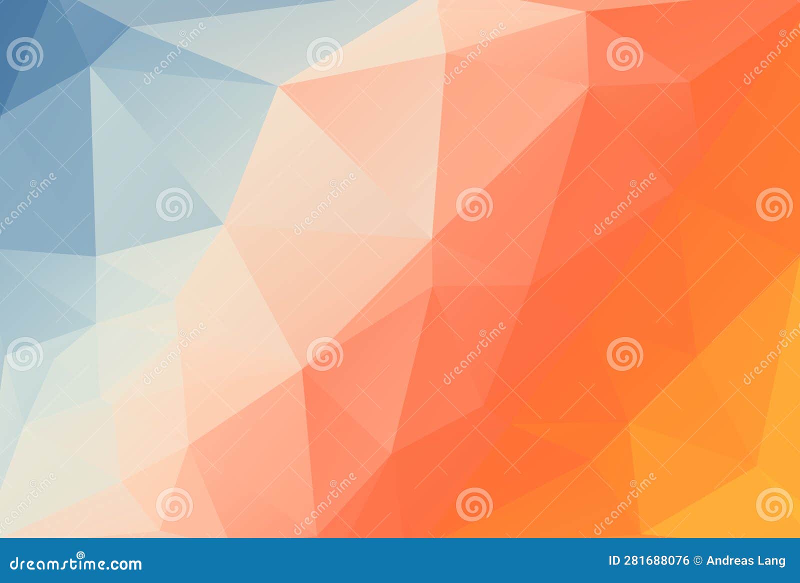 Polygonal Pattern Triangular Poly Texture Multicolored Polygon Shape ...