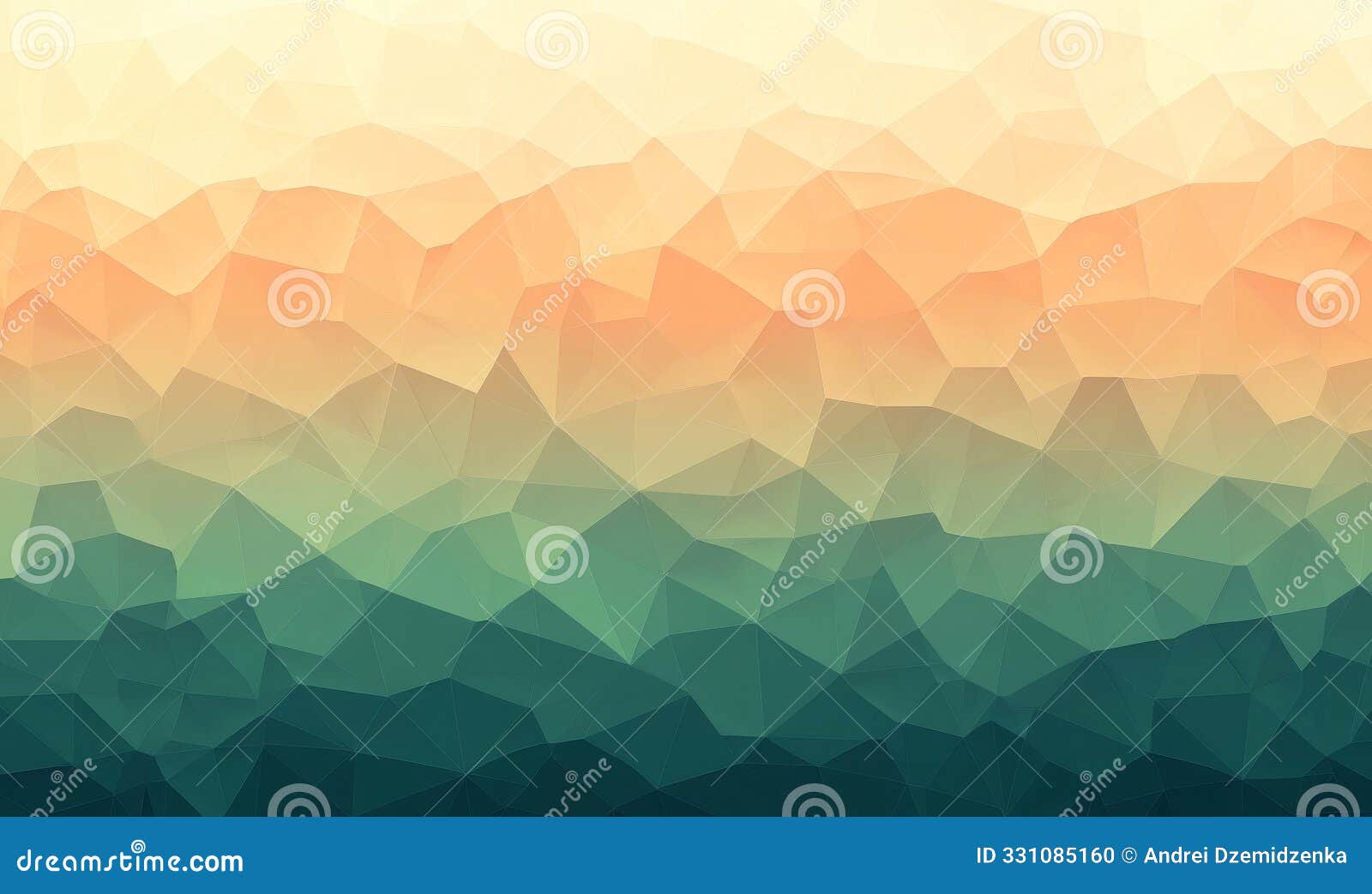 Polygonal Prismatic Background with Vibrant Colors Stock Illustration ...