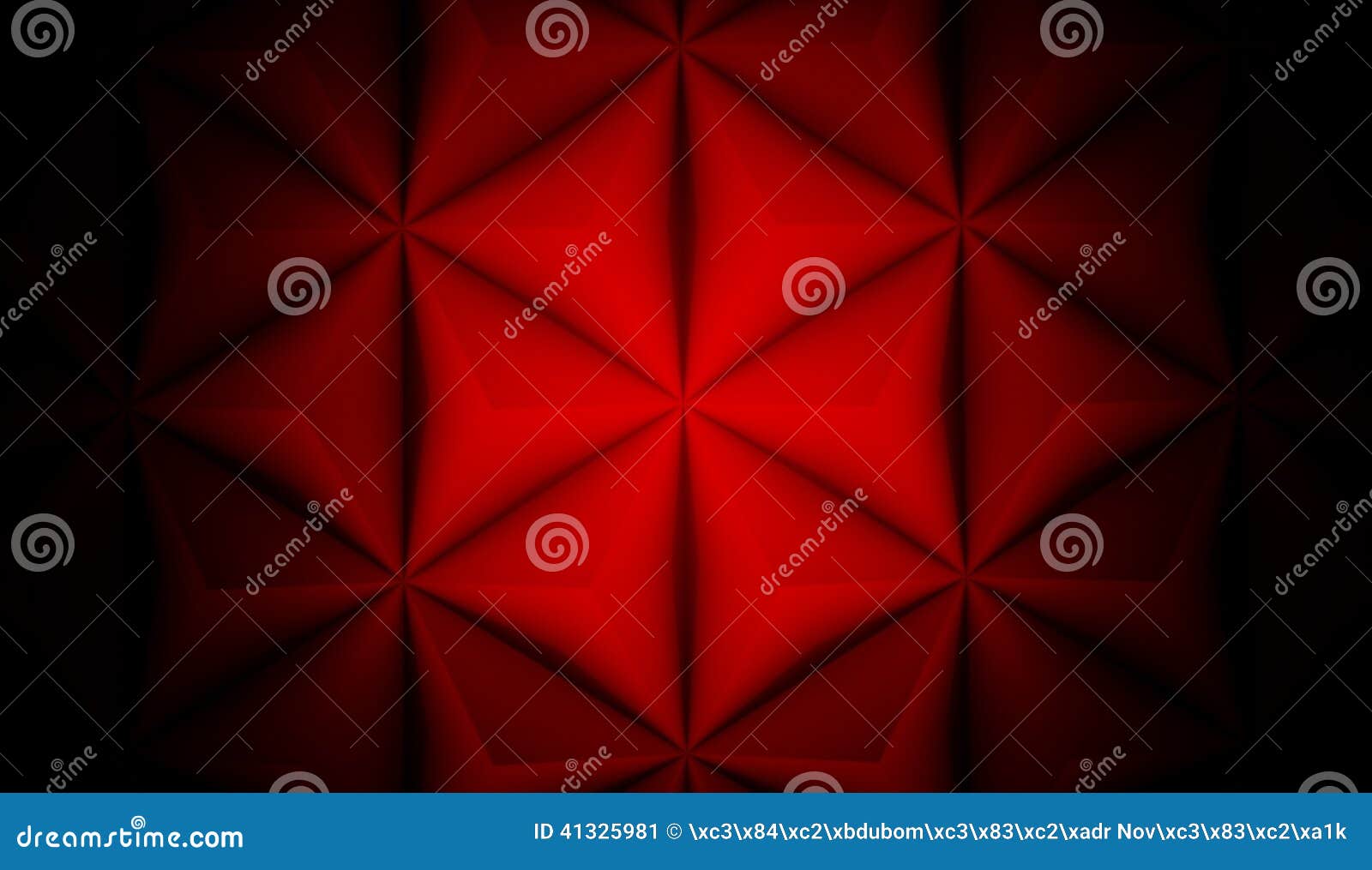 Polygonal red background stock illustration. Illustration of cyberspace ...