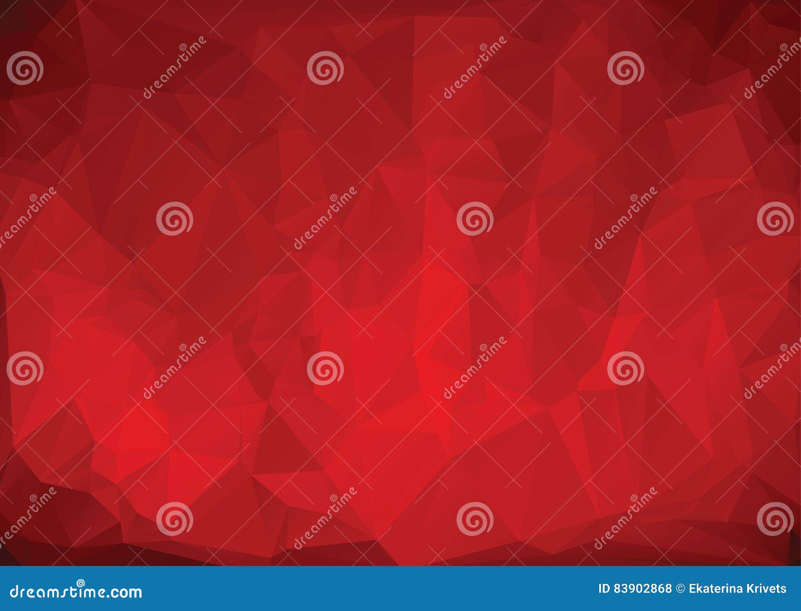 Polygonal red background. stock illustration. Illustration of digital ...