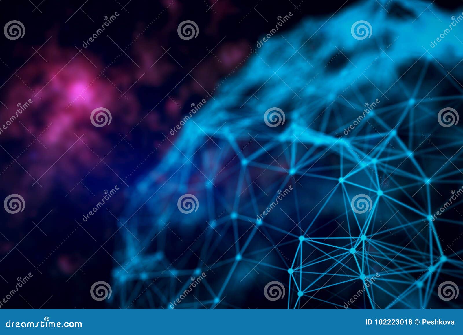 Polygonal sphere closeup stock illustration. Illustration of geometric ...