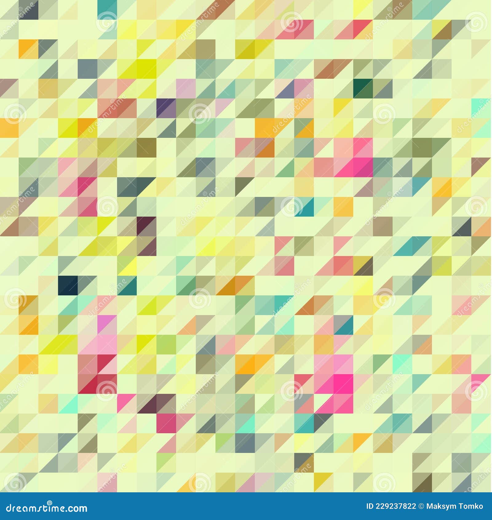 Polygonal Style. Geometric Color Background. Eps 10 Stock Vector ...