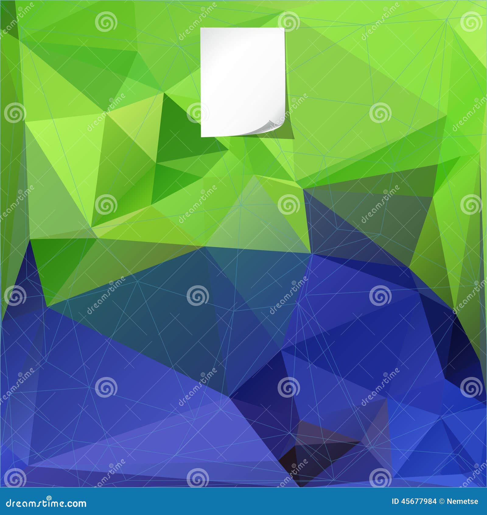 Polygonal Template Background for Design Stock Vector - Illustration of ...