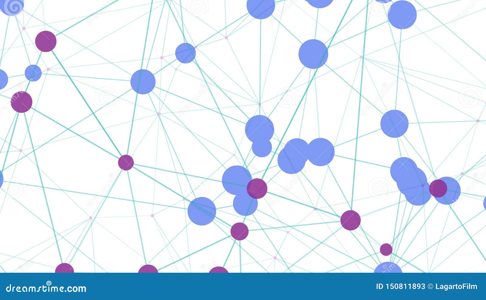 Machine Learning Signal Process Algorithm Concept, Dots and Lines ... Machine Learning Signal Process Algorithm Concept, Dots and Lines ...