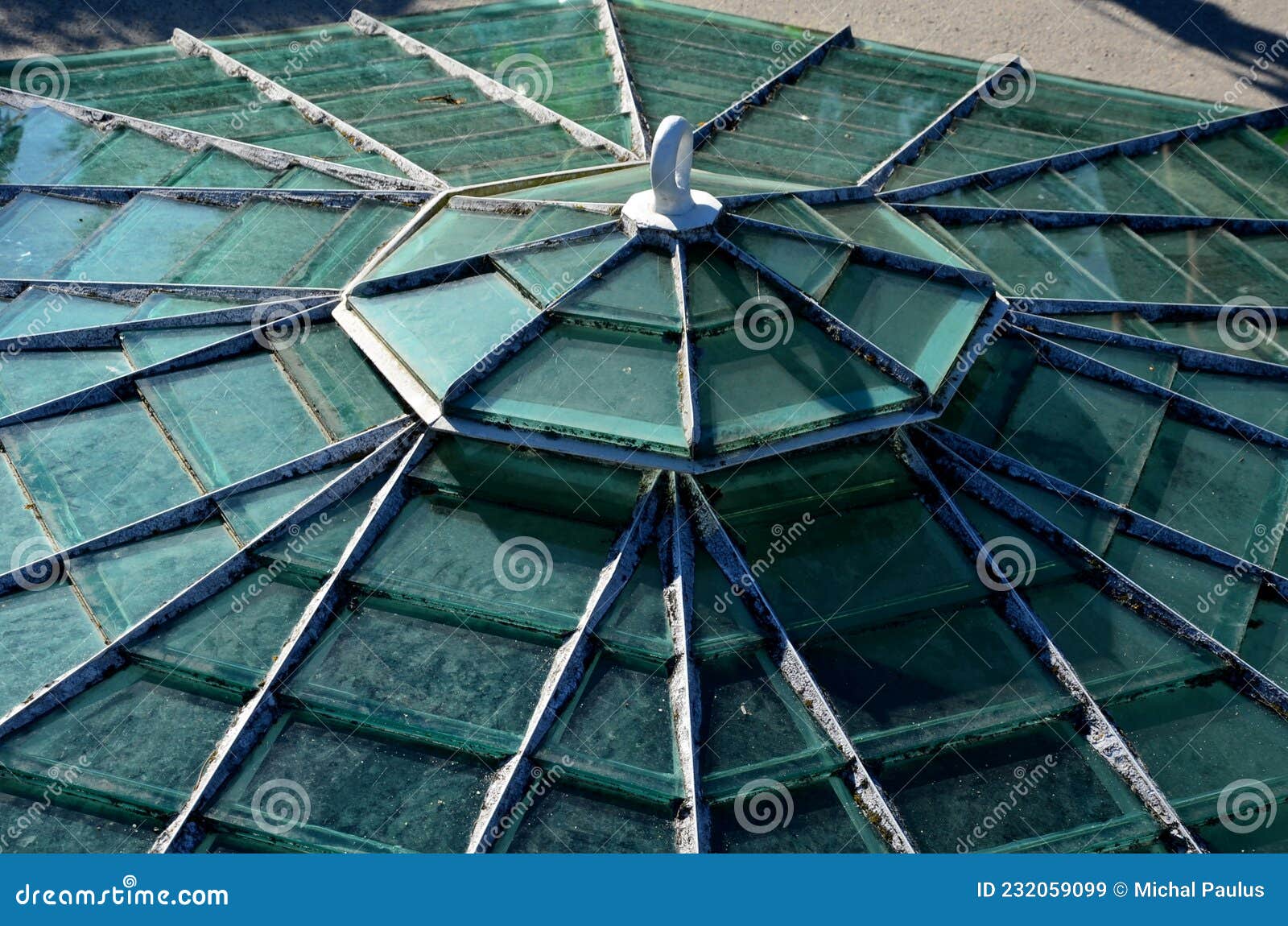 Polygonal Window at Ground Level in the Shape of a Hexagonal Pyramid ...