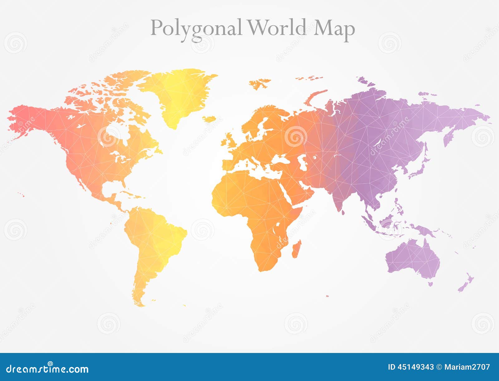 Polygonal world map stock vector. Illustration of infographic - 45149343 Polygonal world map stock vector. Illustration of infographic - 45149343