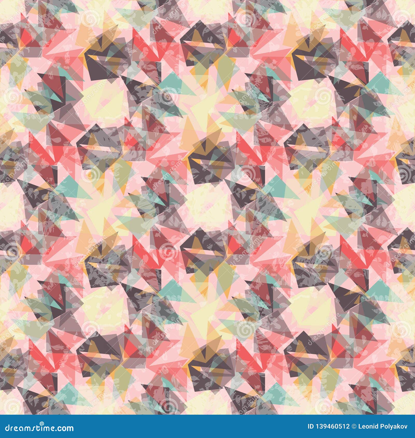 Polygons Abstract Geometric Background Stock Illustration ...