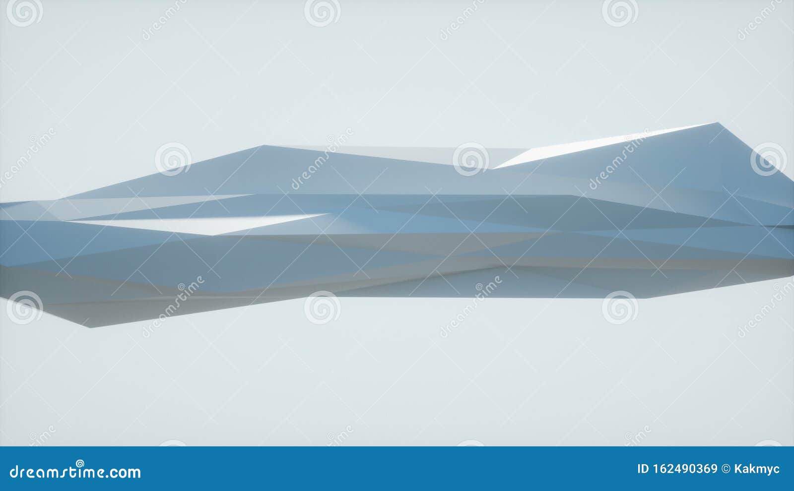 Polygons Waves Perfect Seamless Loop of Slowmotion Polygon Waves Stock ...