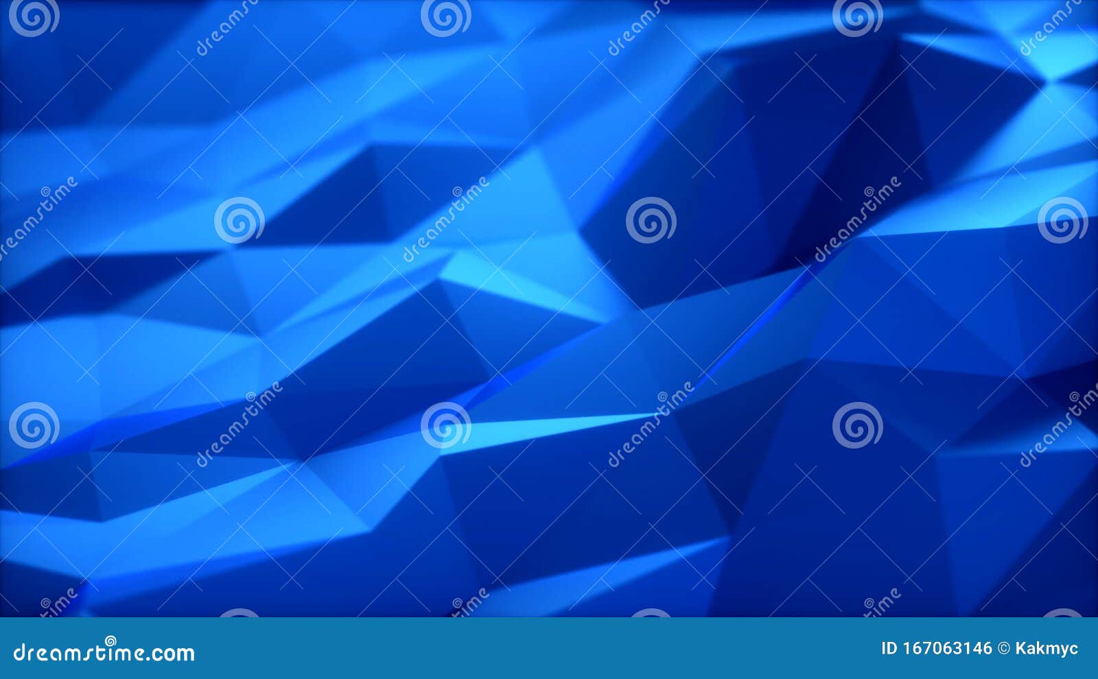 Polygons Waves Perfect Seamless Loop of Slowmotion Polygon Waves Stock ...