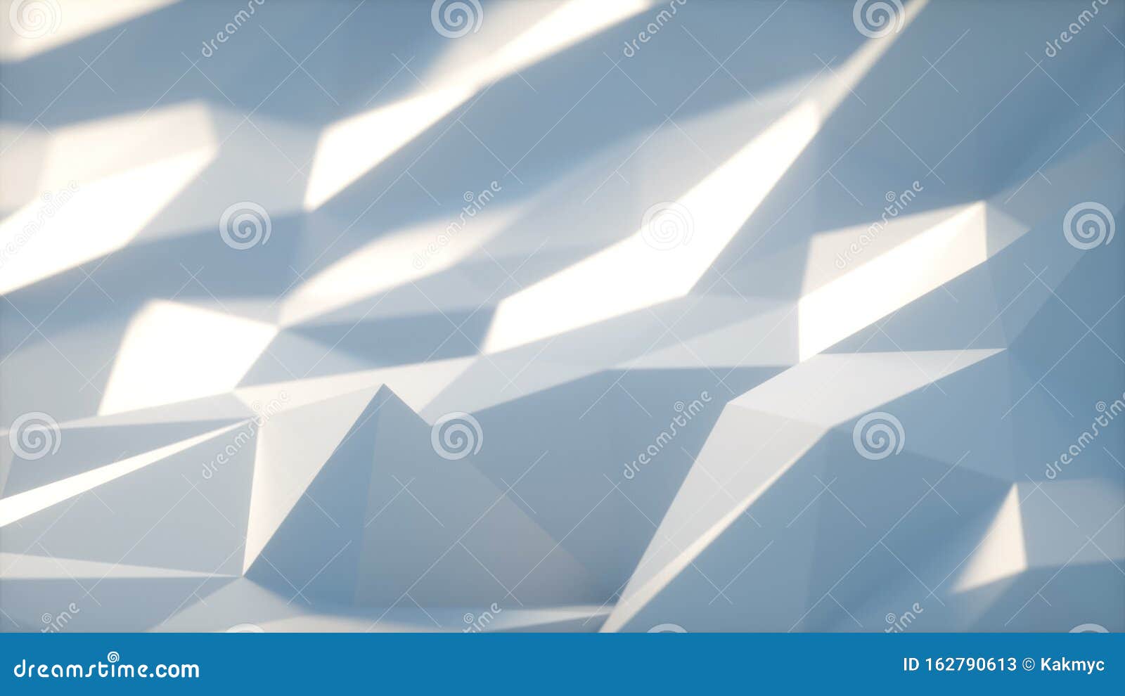 Polygons Waves Perfect Seamless Loop of Slowmotion Polygon Waves Stock ...