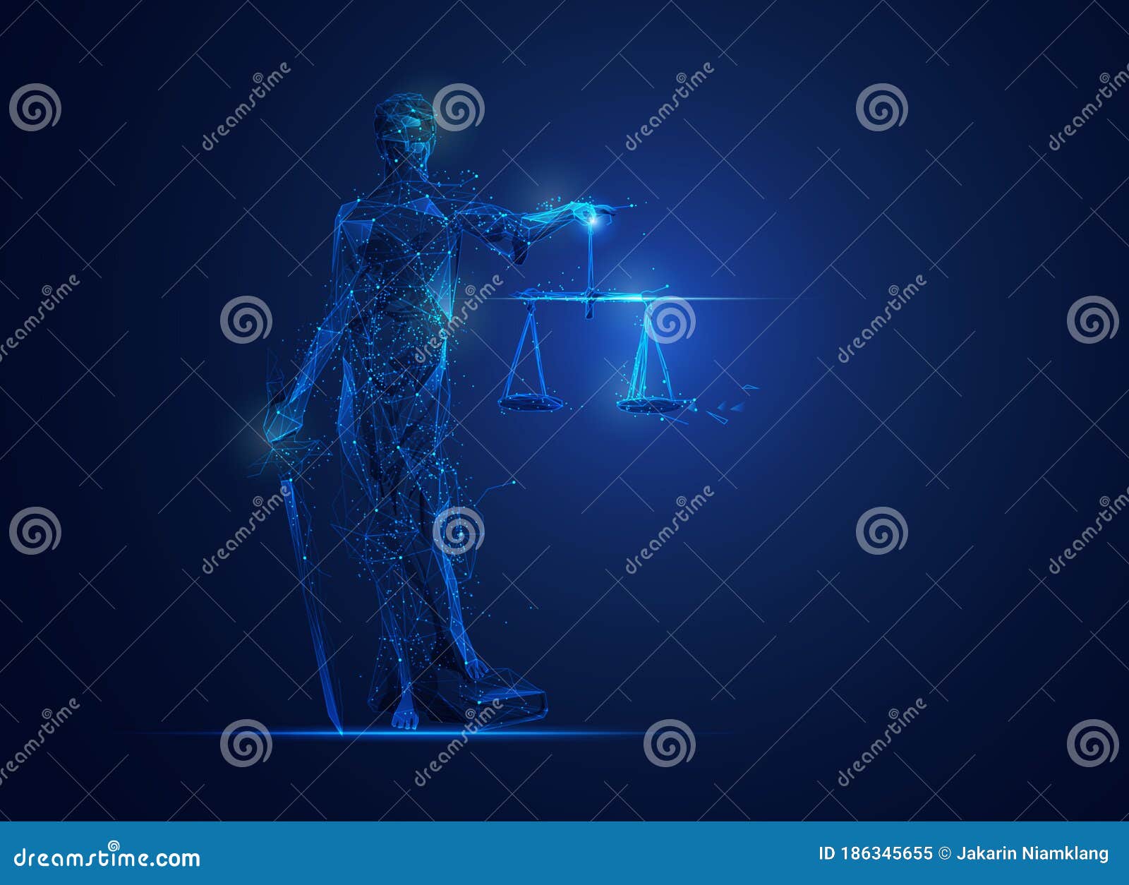 Themis Or Justice - Goddess Of Order And Law In Ancient Greece. Greek ...