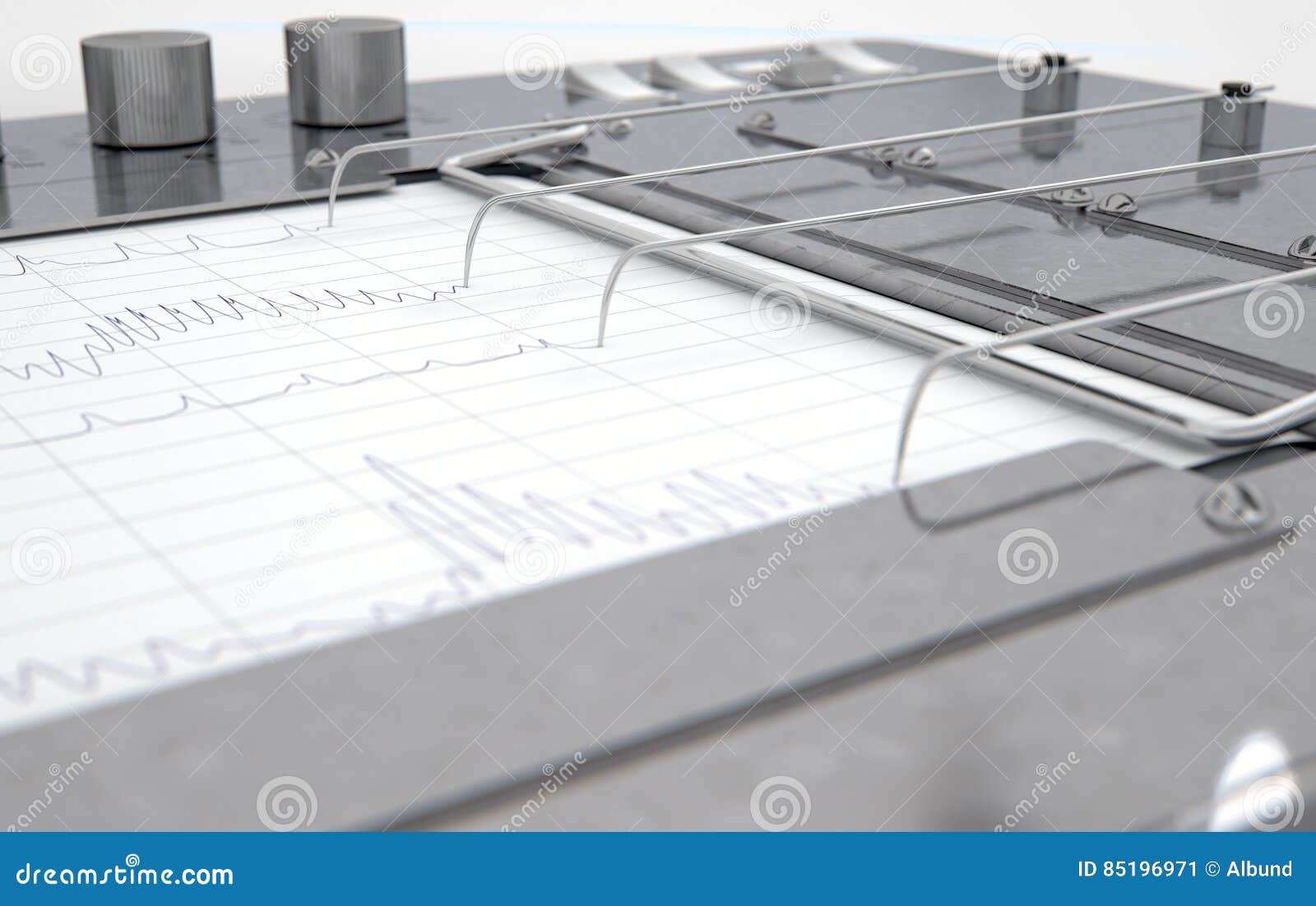 Polygraph Lie Detector Machine Stock Image | CartoonDealer.com #85165579