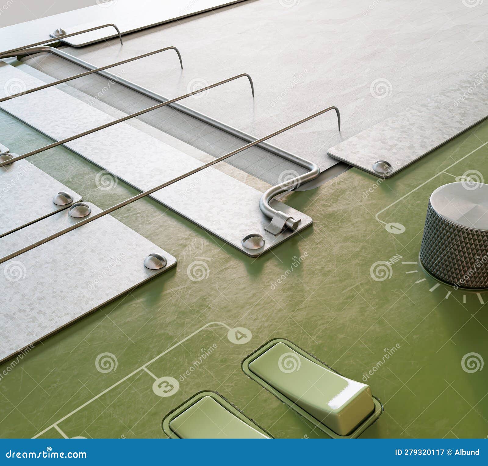 Polygraph Lie Detector Machine Stock Illustration - Illustration of ...